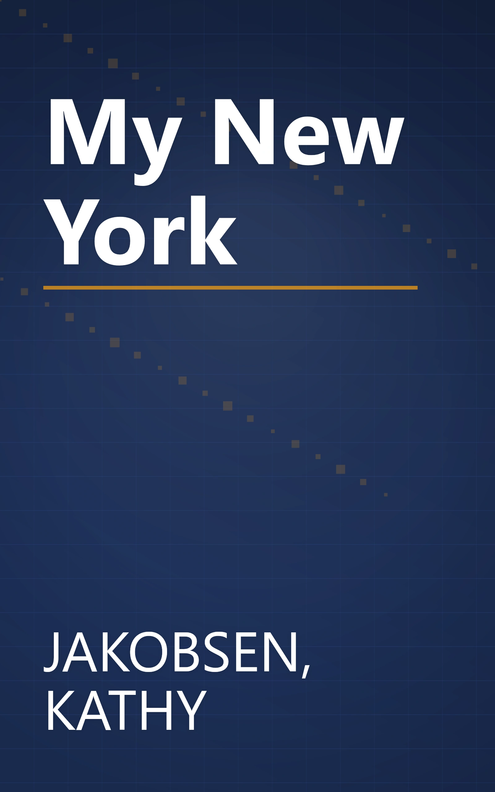 My New York book cover