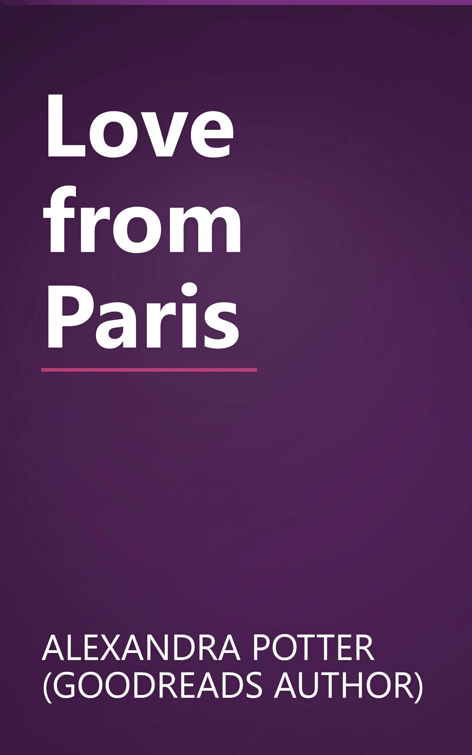 Love from Paris book cover