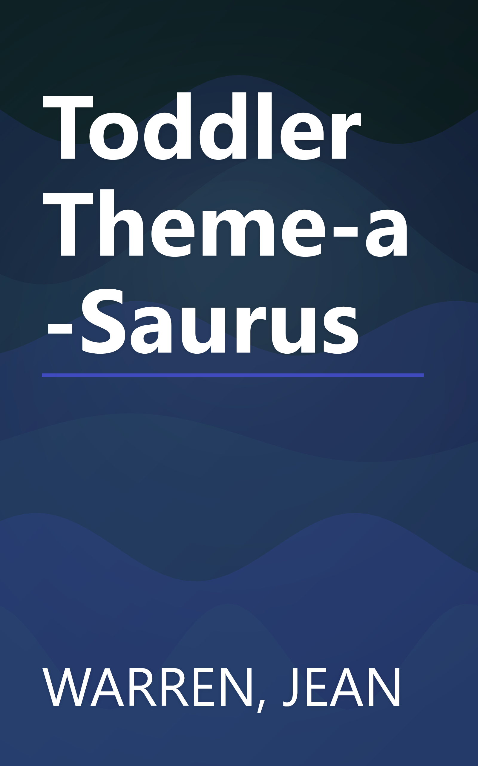 Toddler Theme-a-Saurus book cover