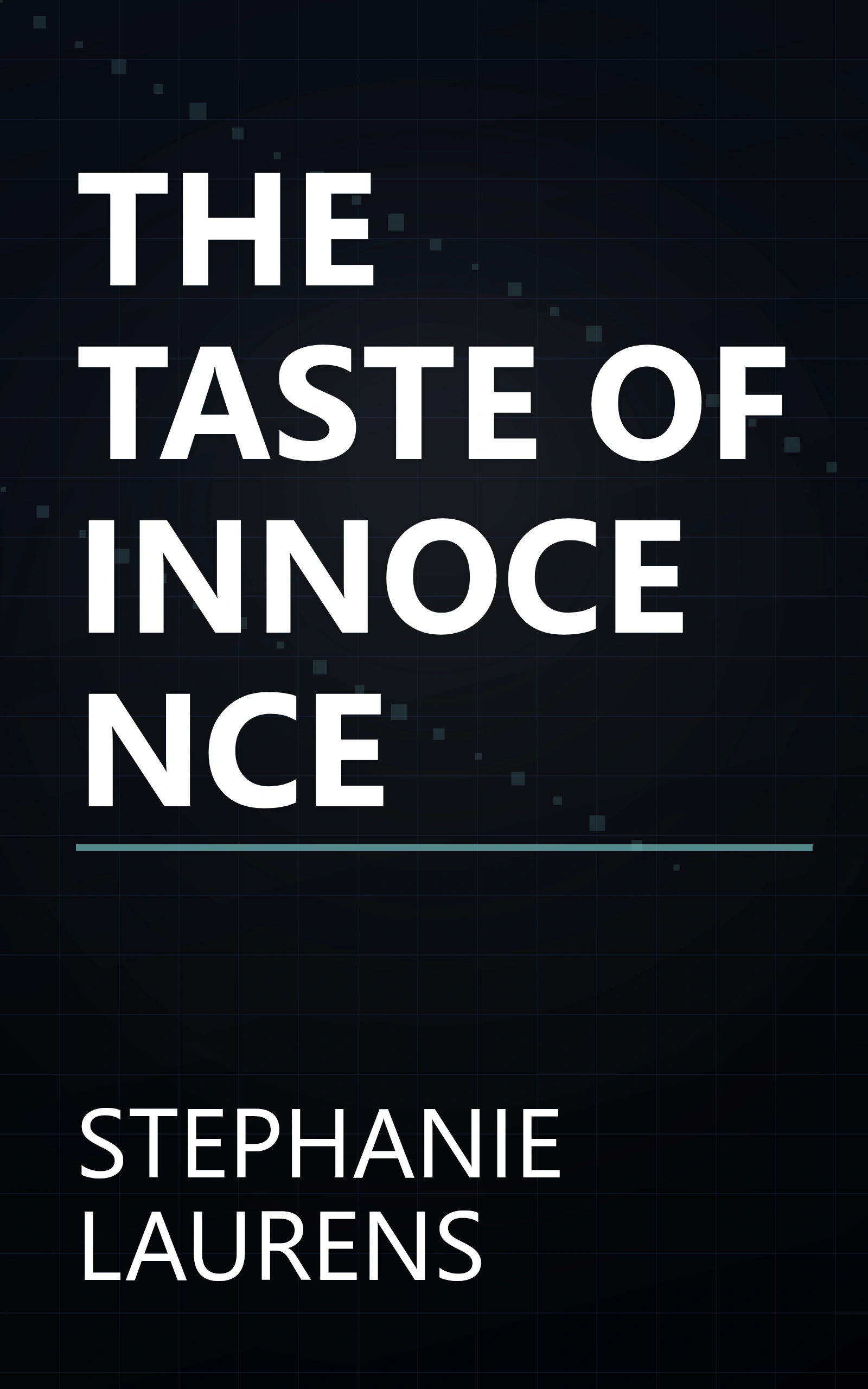 THE TASTE OF INNOCENCE book cover