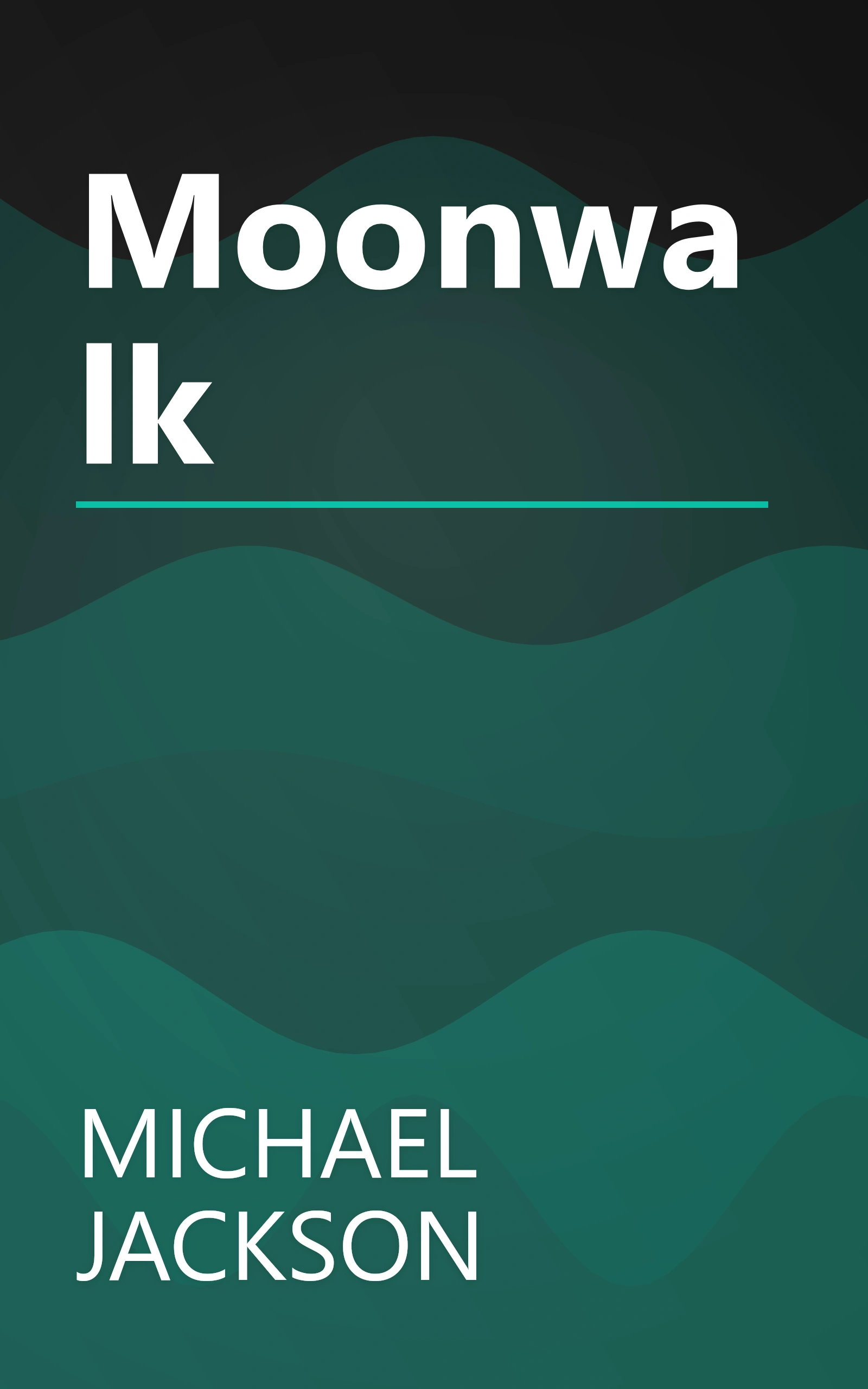 Moonwalk book cover