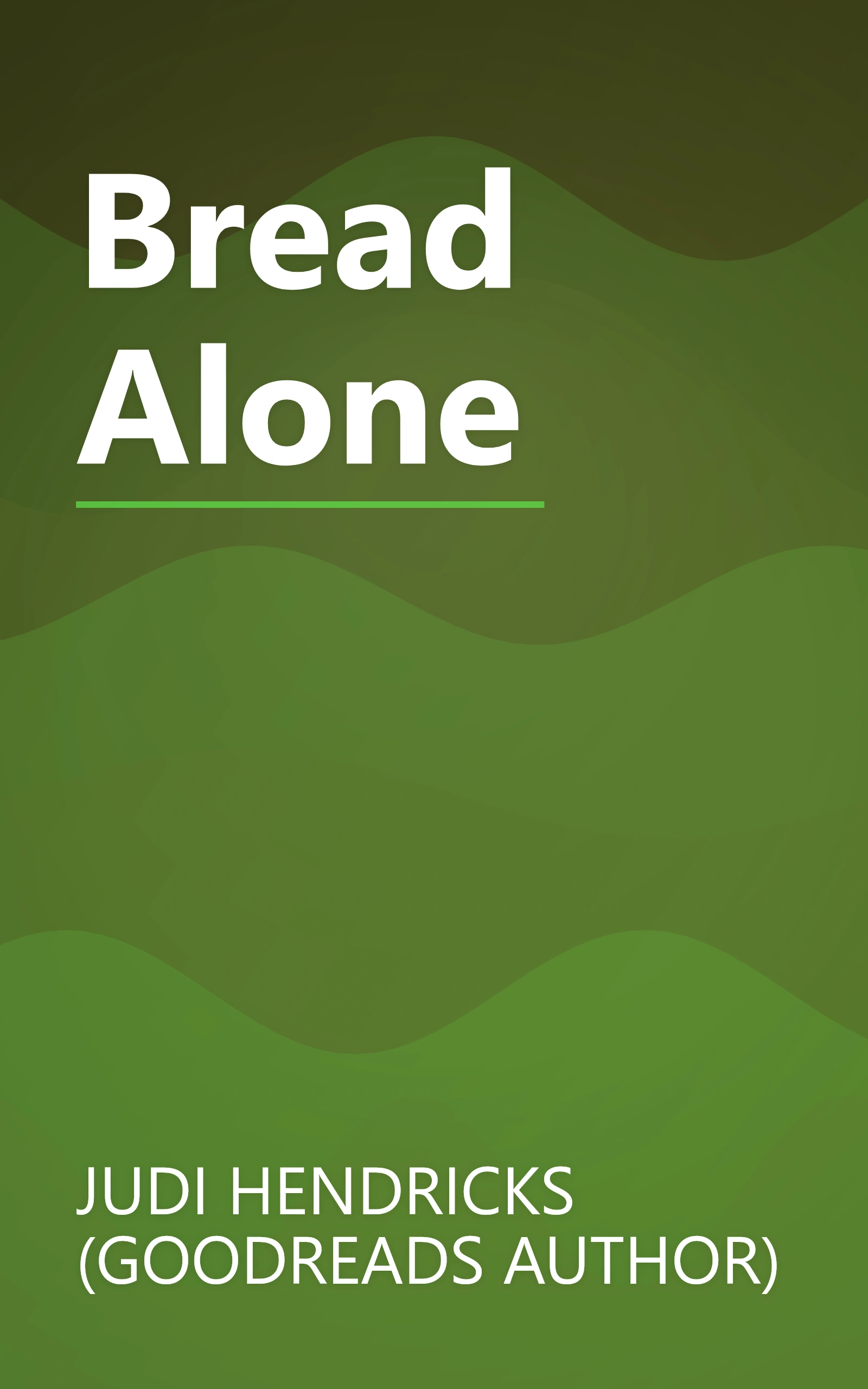 Bread Alone book cover