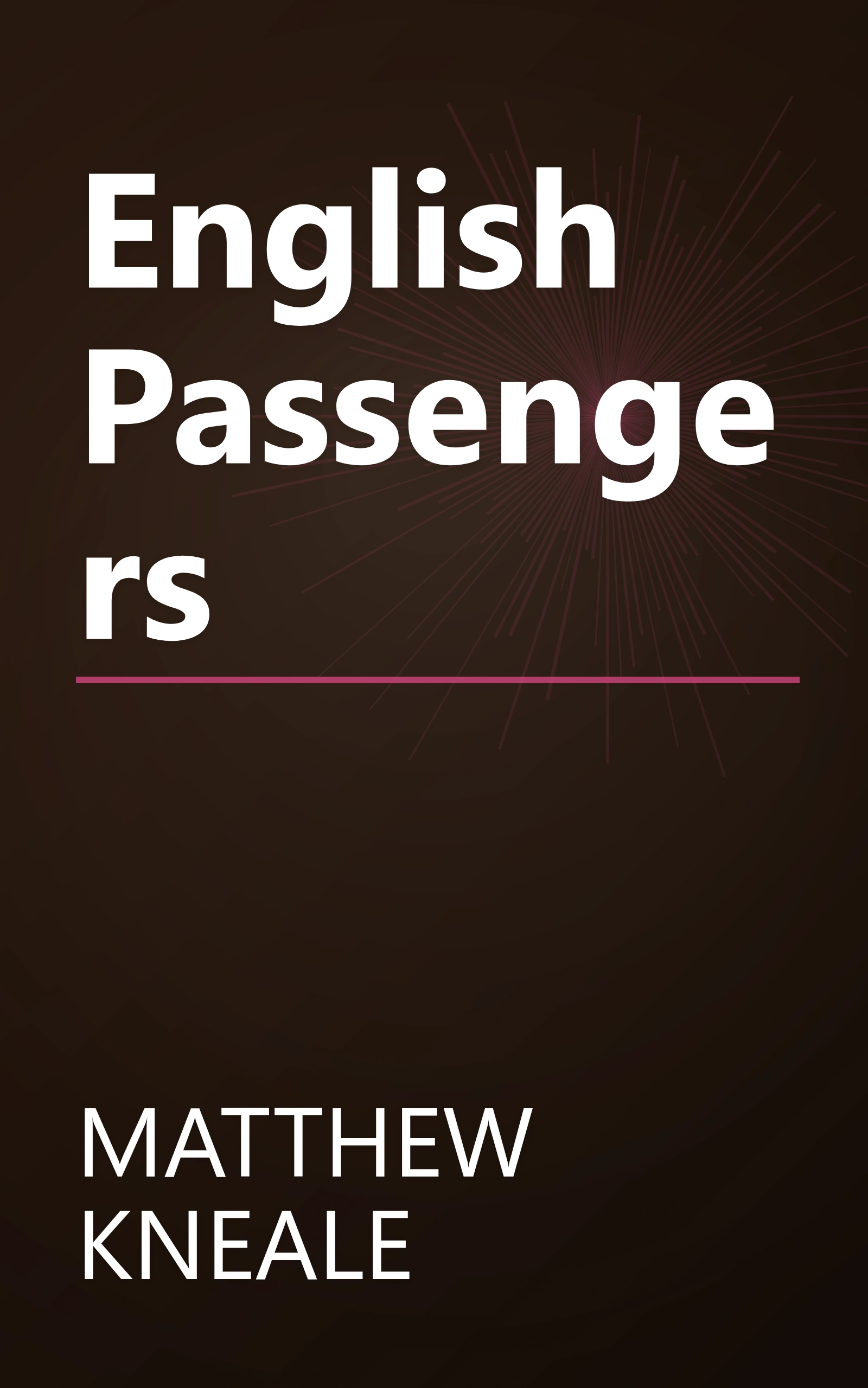 English Passengers book cover