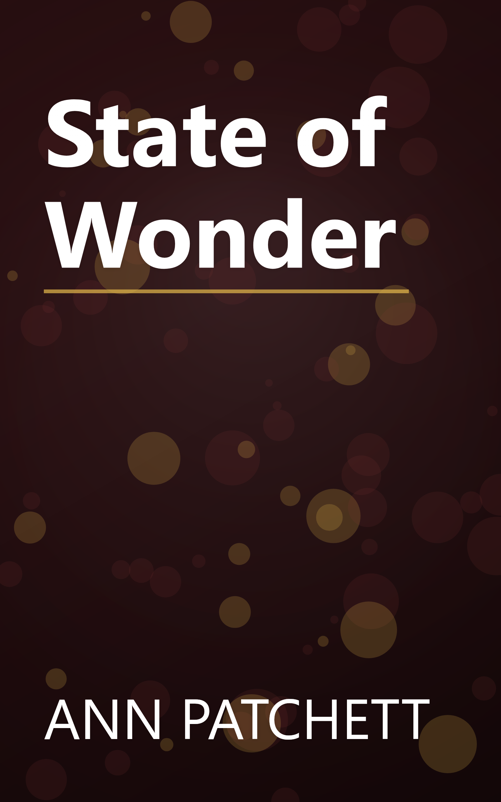State of Wonder book cover