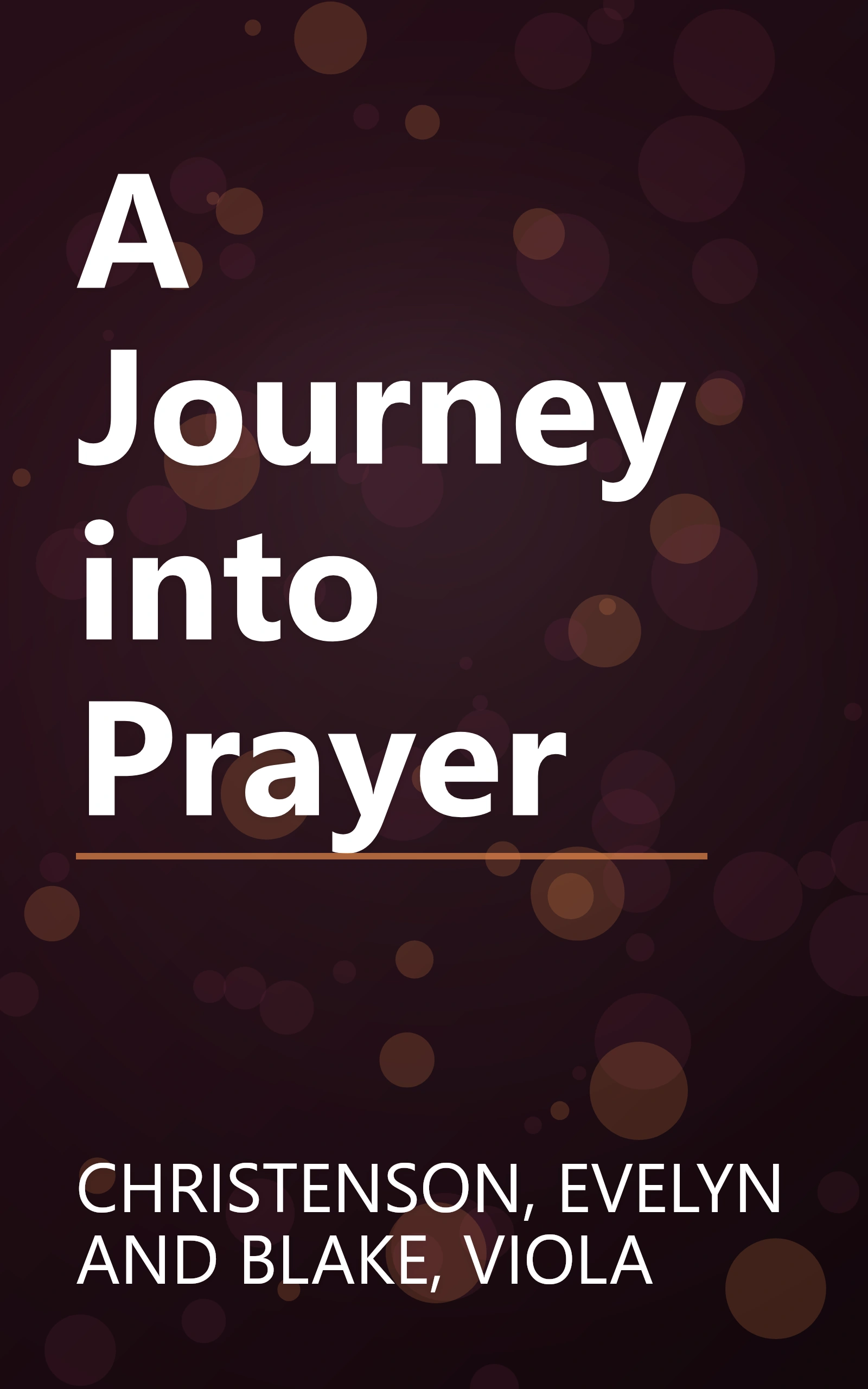 A Journey into Prayer book cover