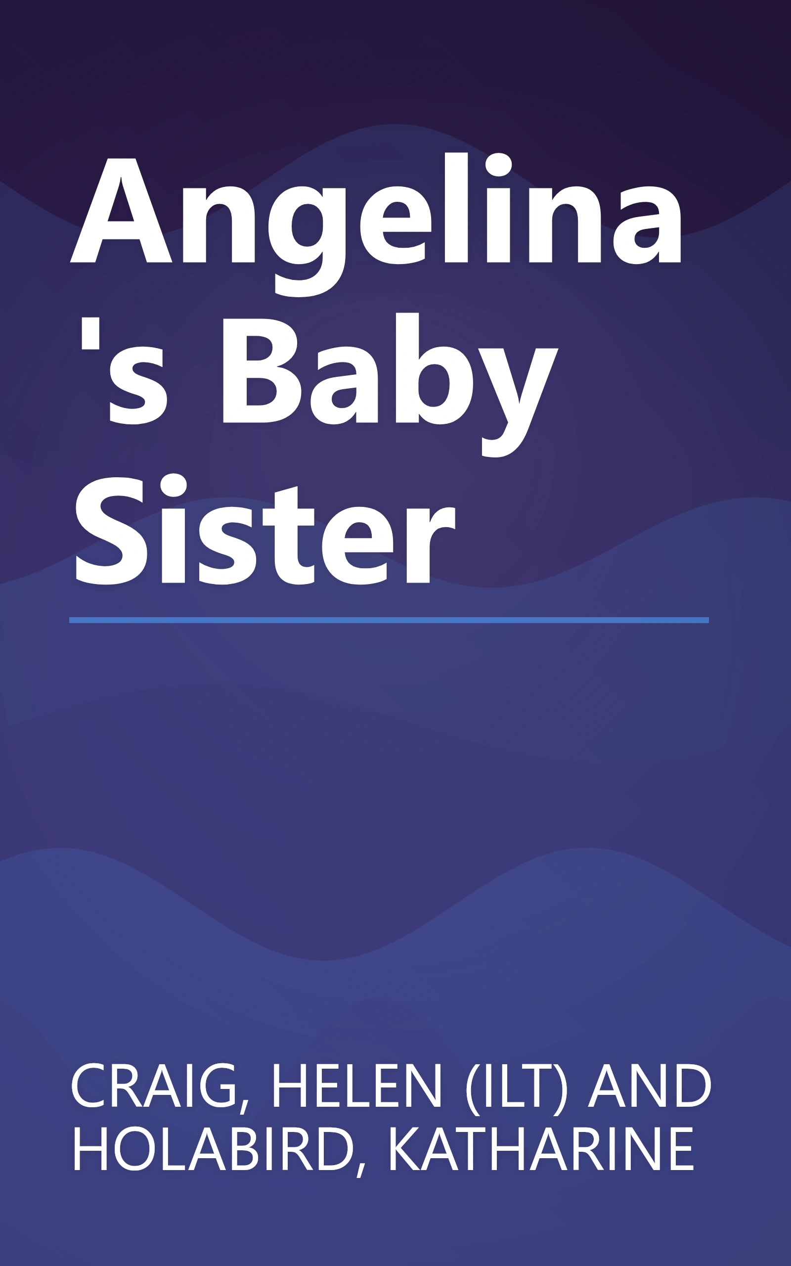 Angelina's Baby Sister book cover