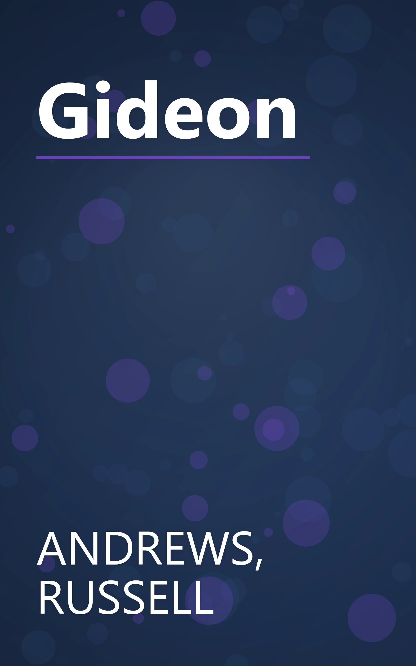 Gideon book cover