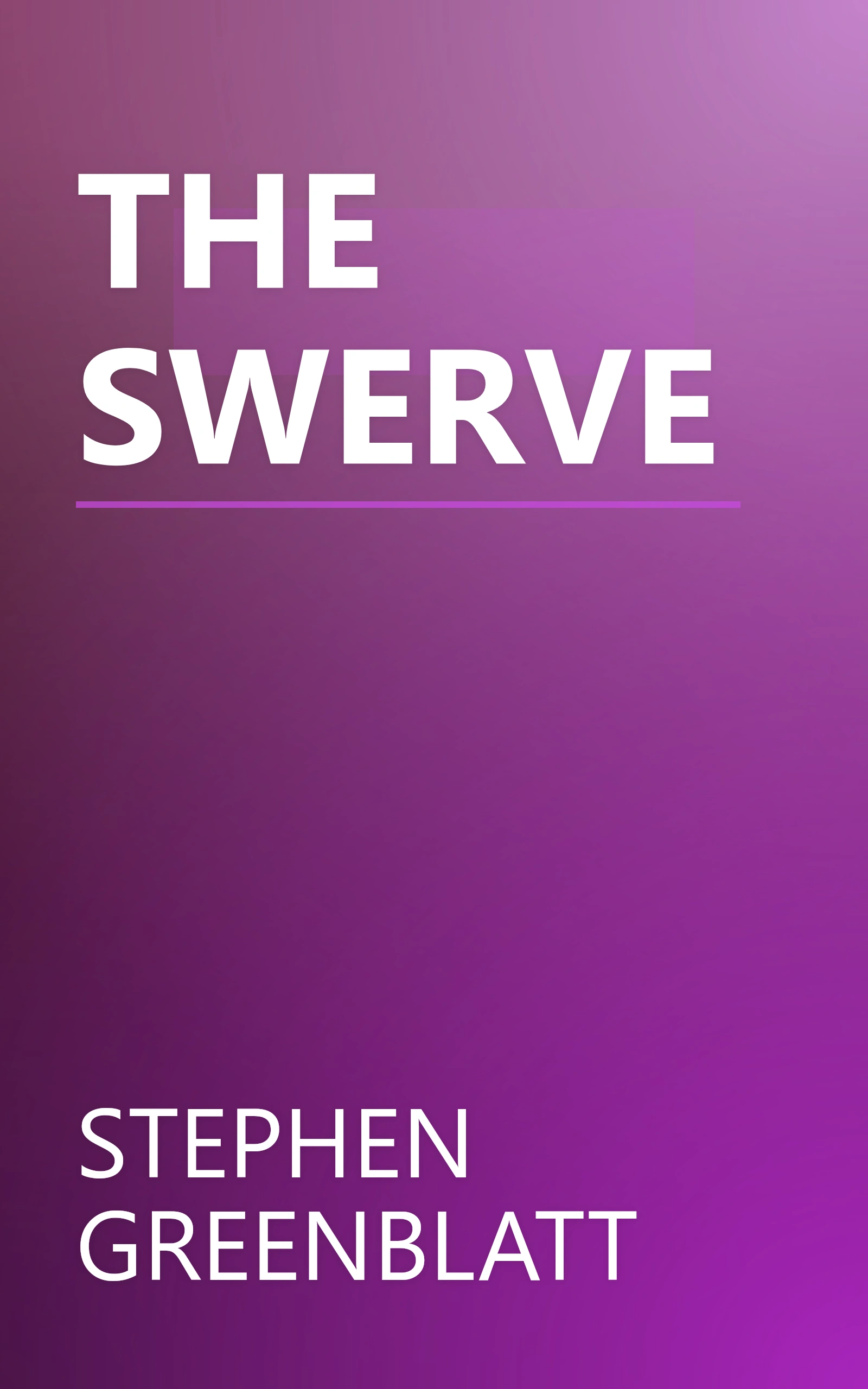 THE SWERVE book cover