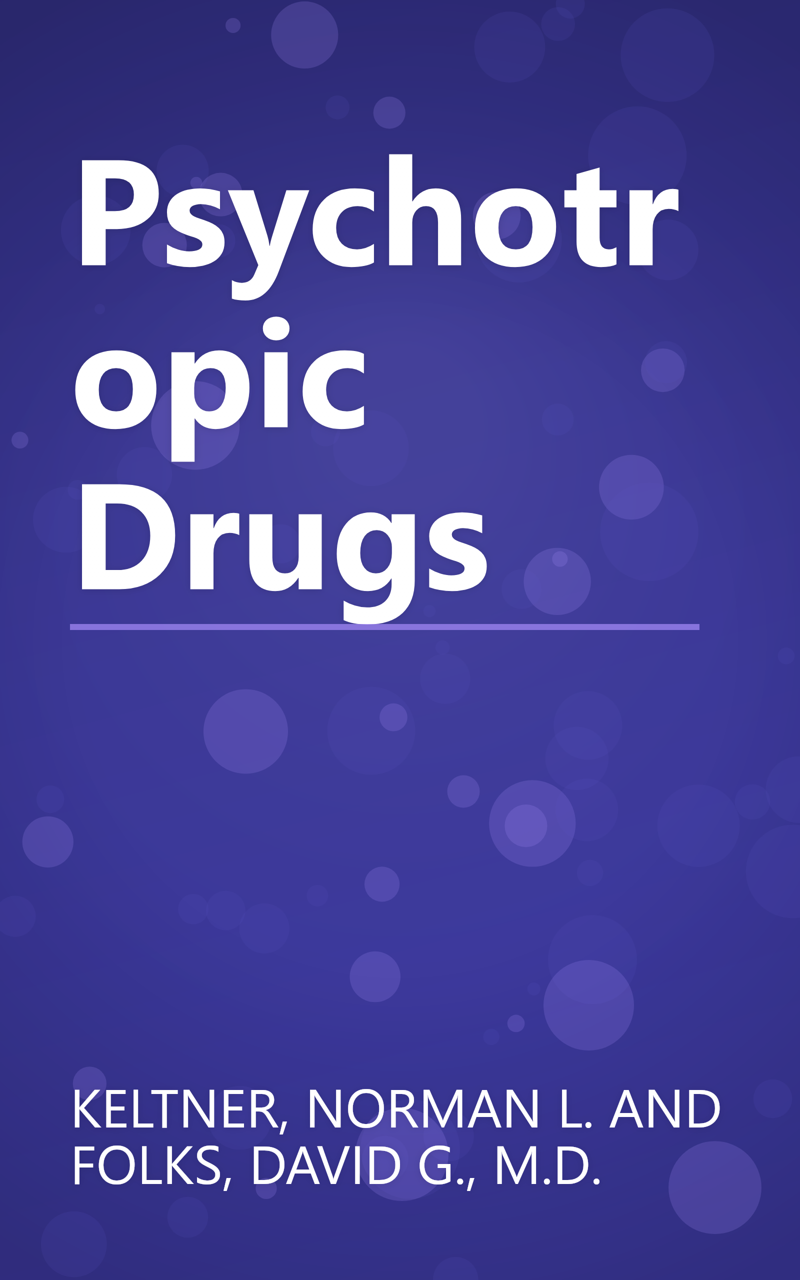Psychotropic Drugs book cover