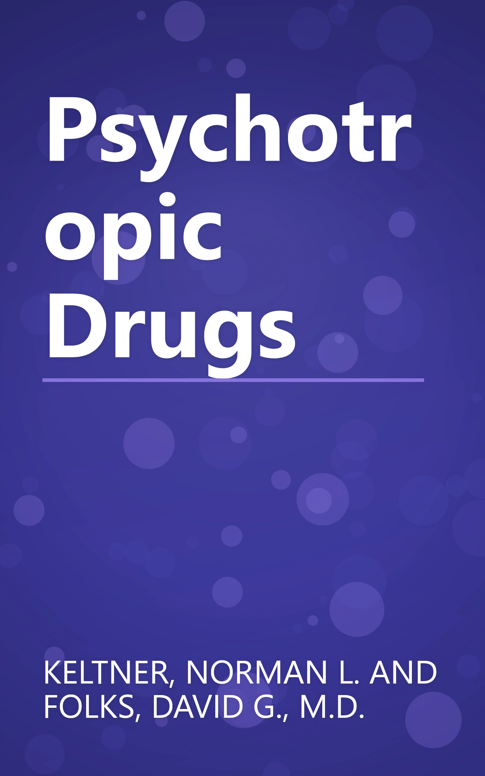 Psychotropic Drugs book cover