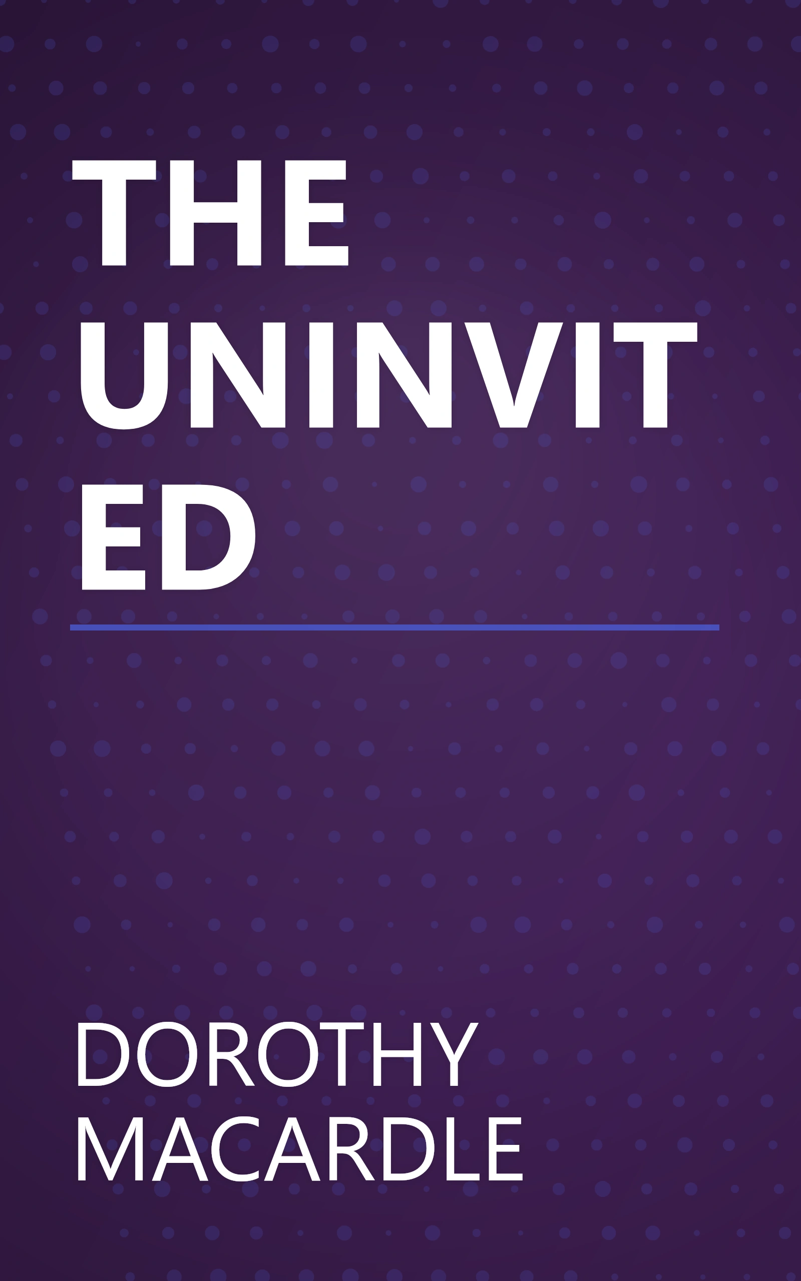 THE UNINVITED book cover