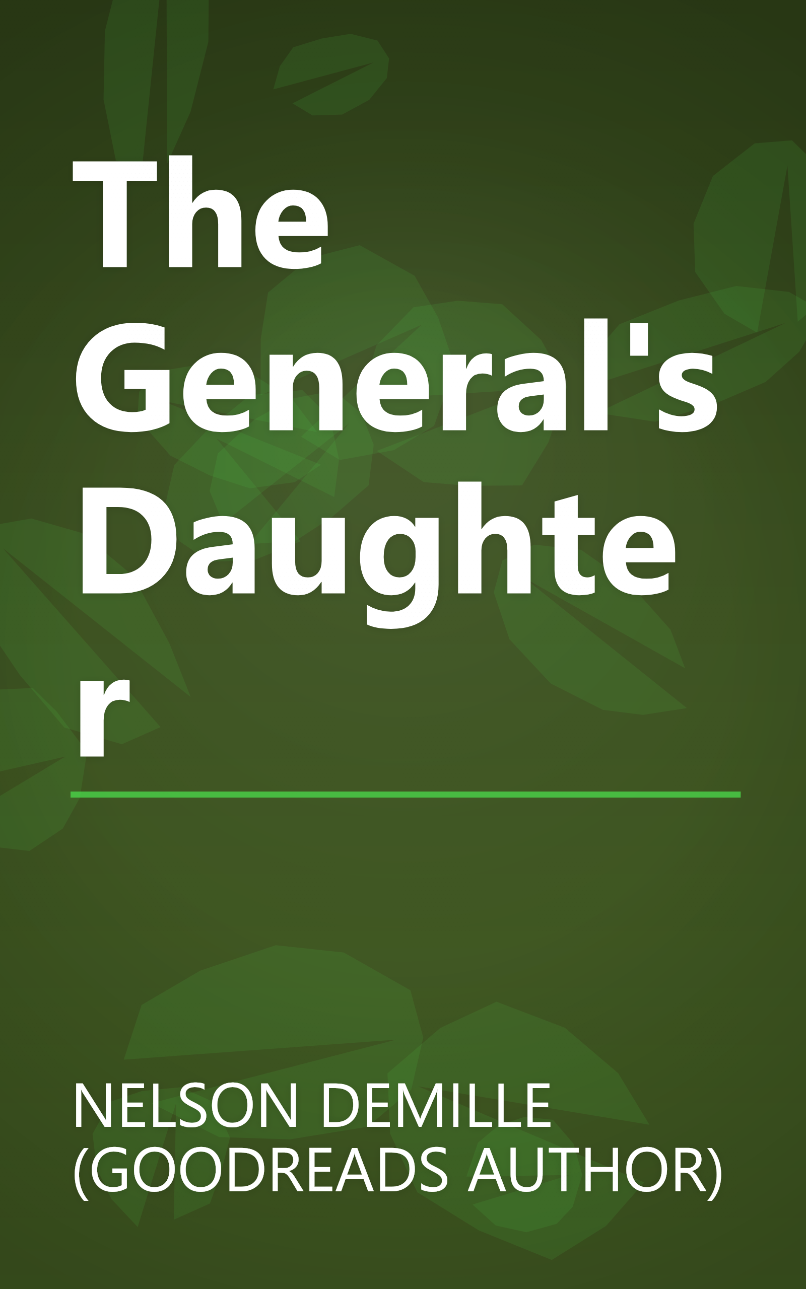 The General's Daughter book cover