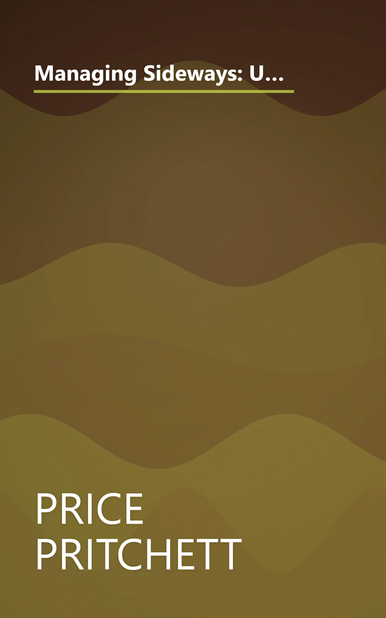 Managing Sideways: Using The Rummler-Brache Process Improvement Approach to Achieve Performance Breakthrough book cover