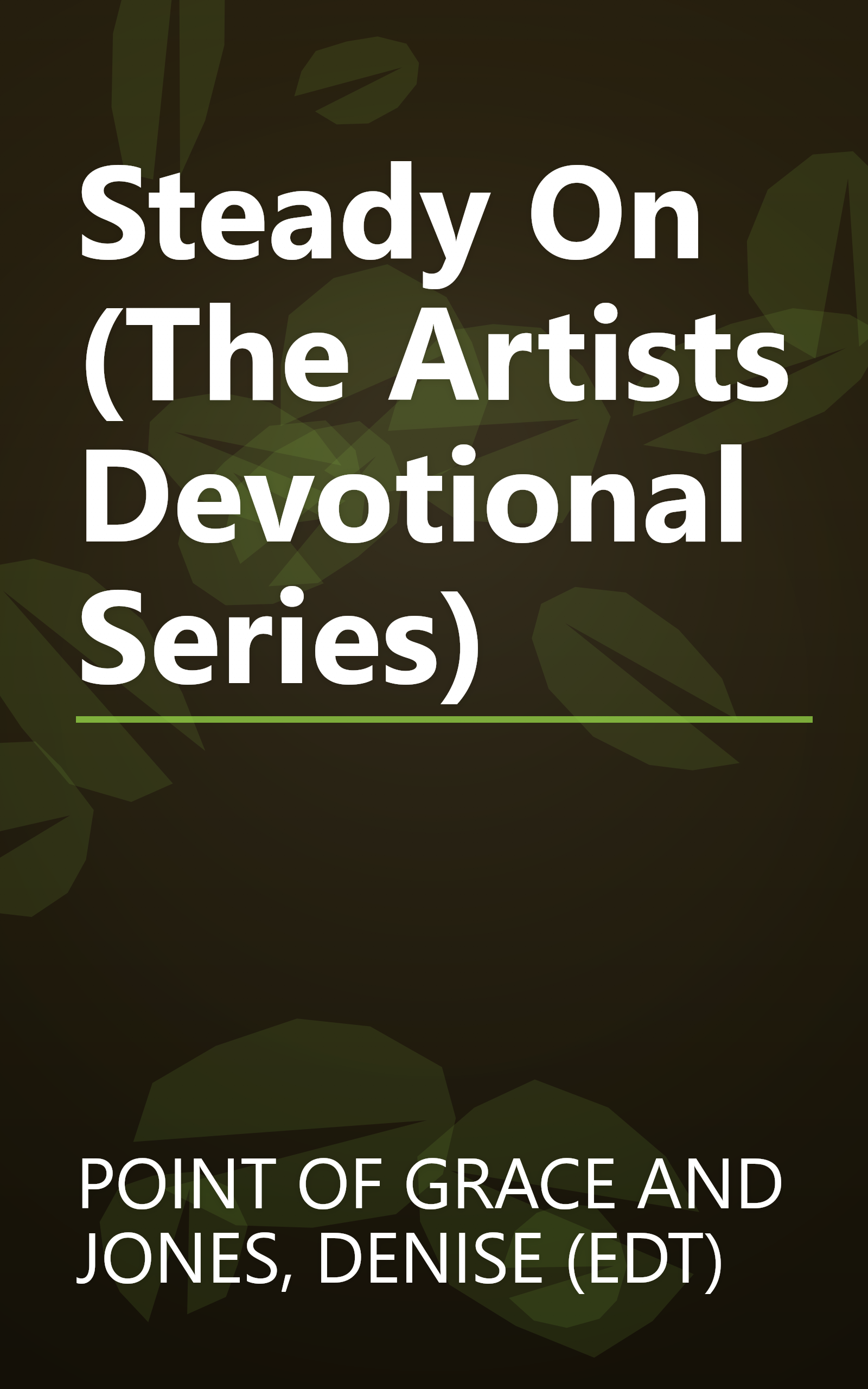 Steady On (The Artists Devotional Series) book cover