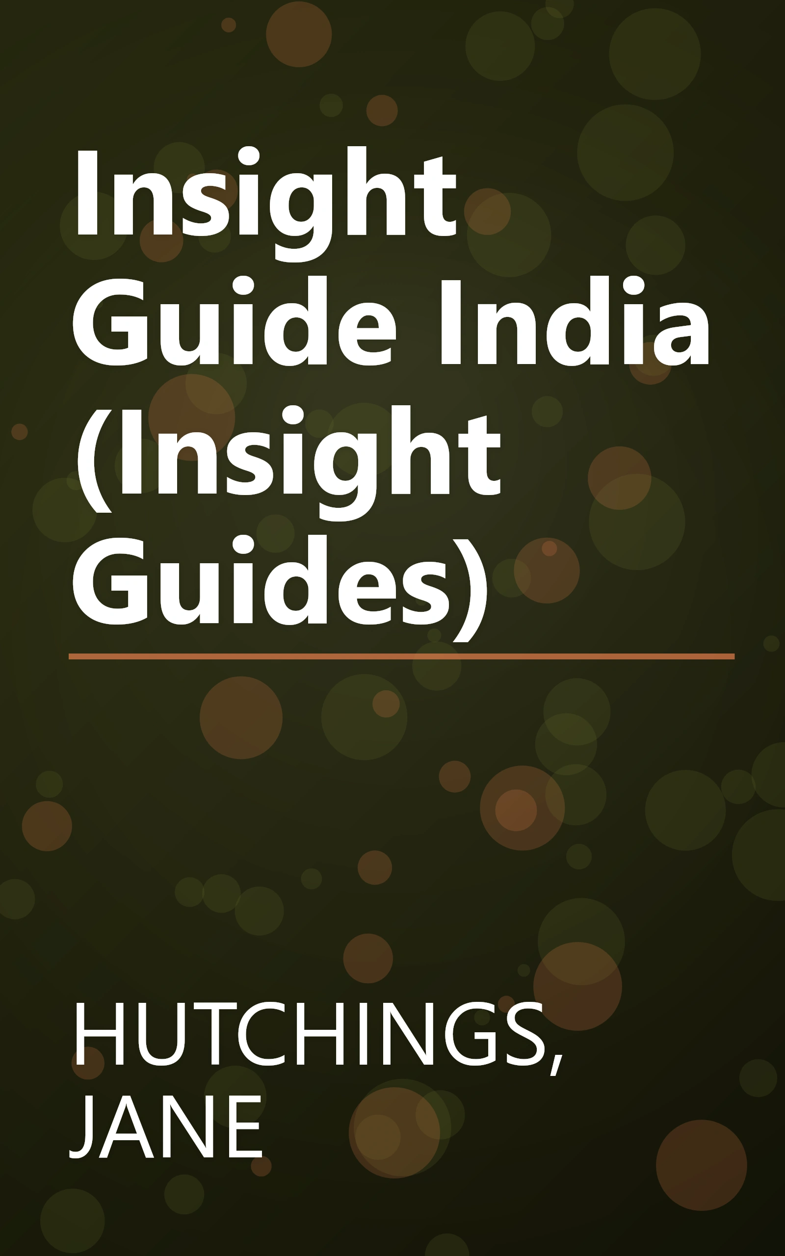 Insight Guide India (Insight Guides) book cover