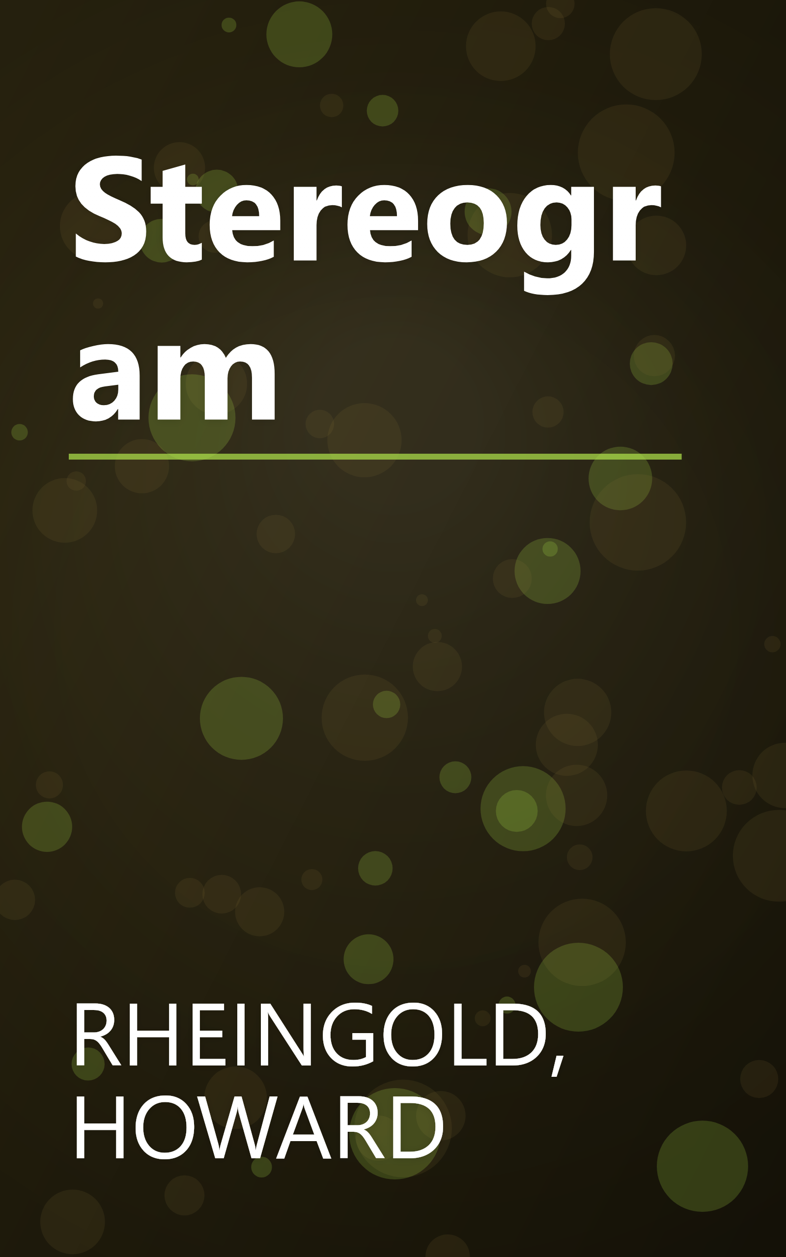 Stereogram book cover