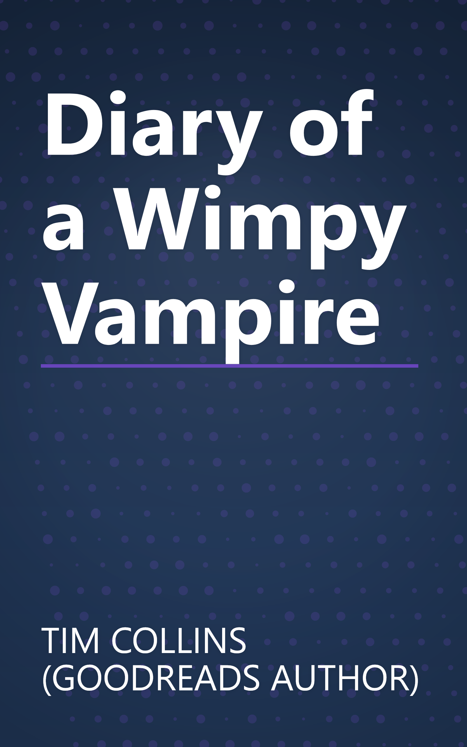 Diary of a Wimpy Vampire book cover