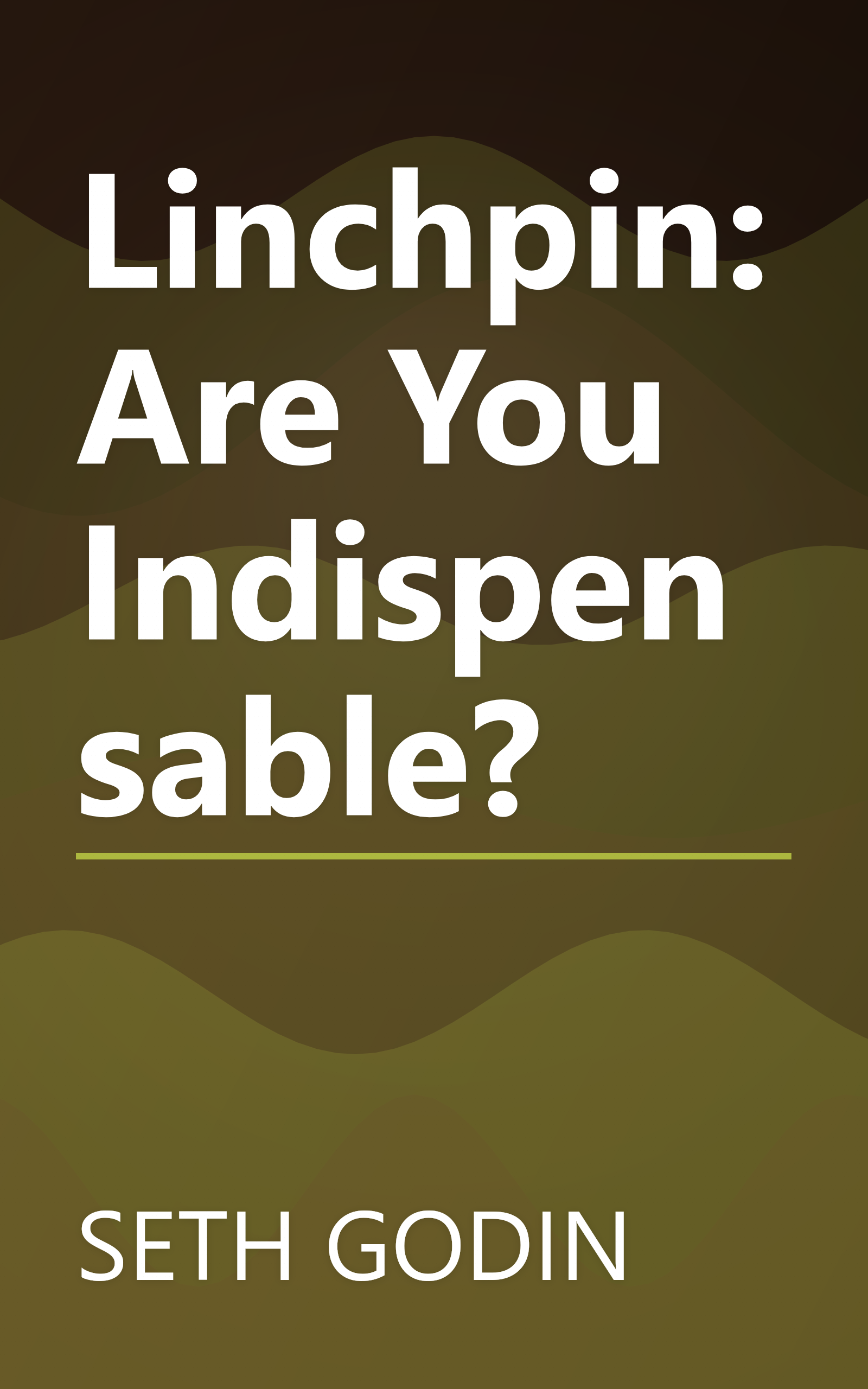 Linchpin: Are You Indispensable? book cover