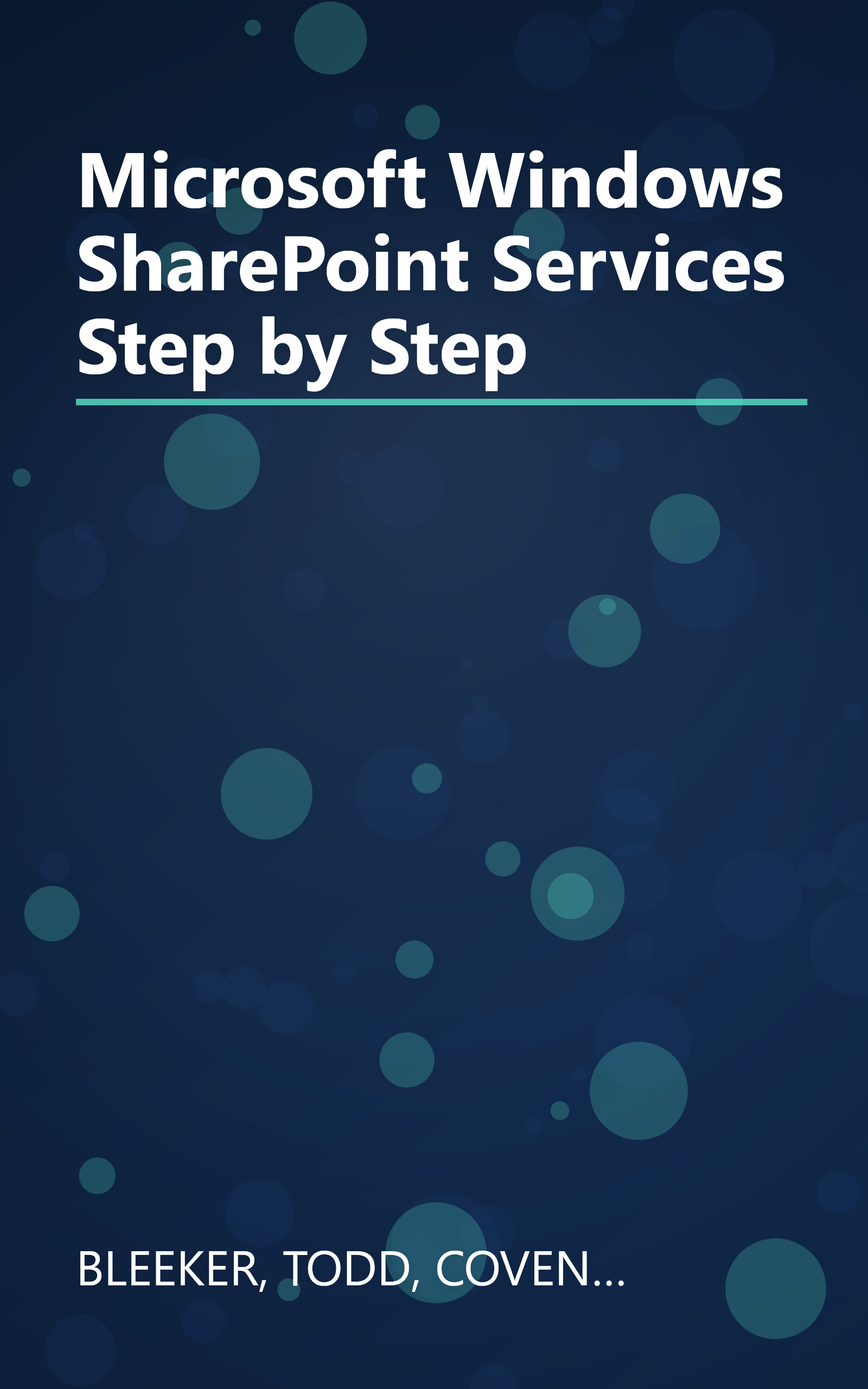 Microsoft Windows SharePoint Services Step by Step book cover