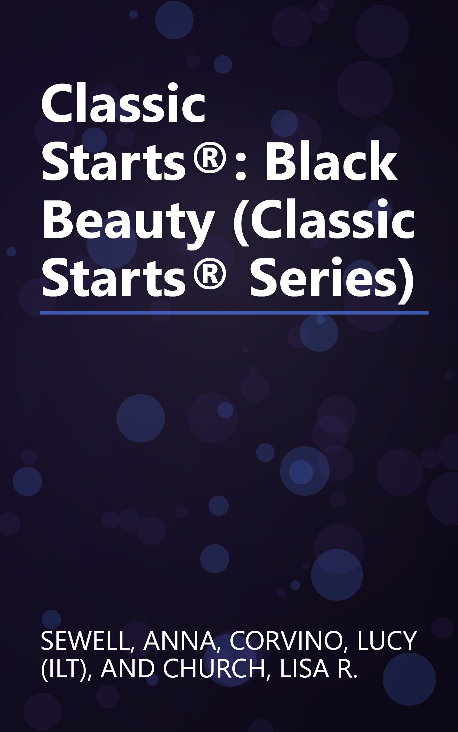 Classic Starts®: Black Beauty (Classic Starts® Series) book cover