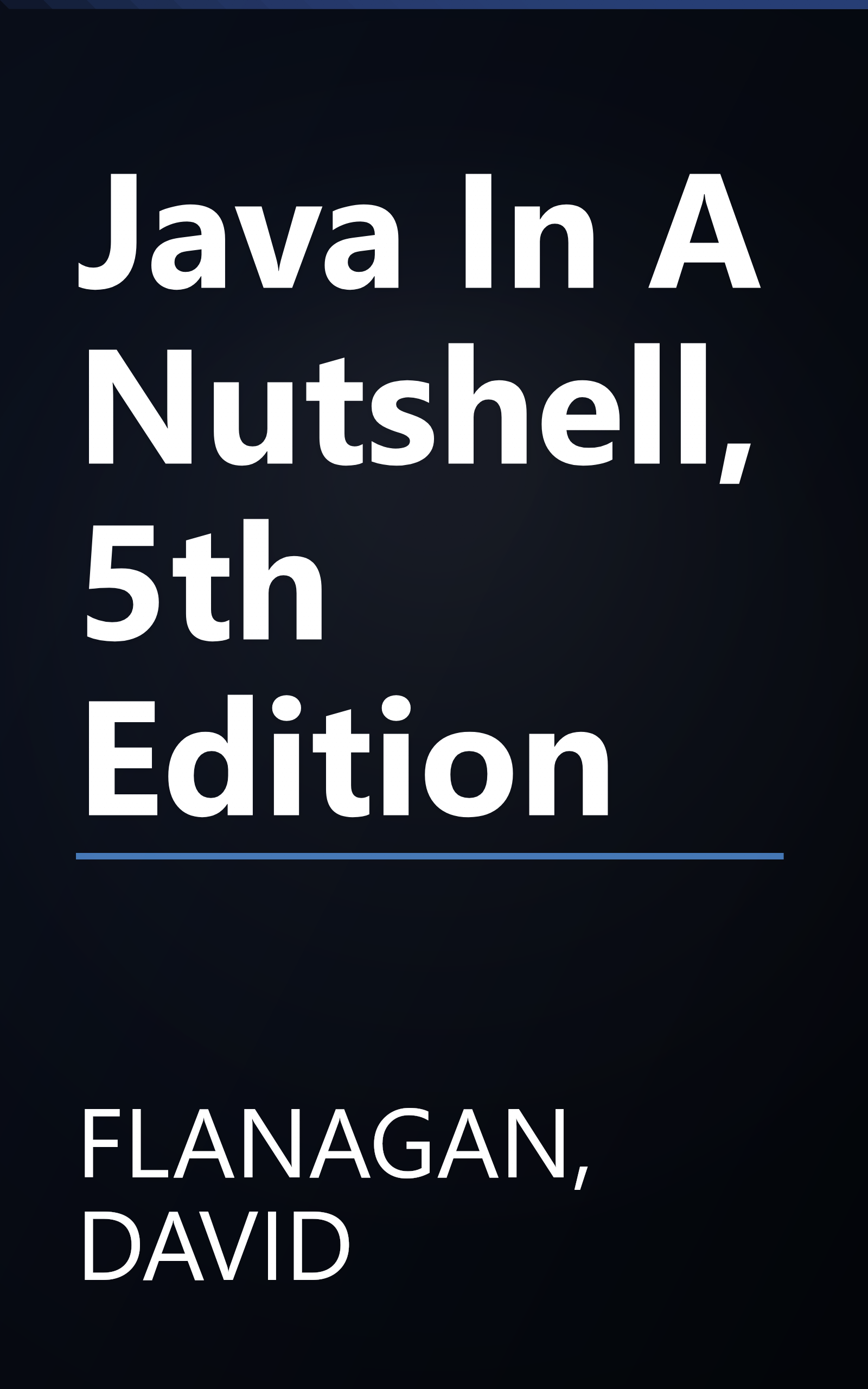 Java In A Nutshell, 5th Edition book cover