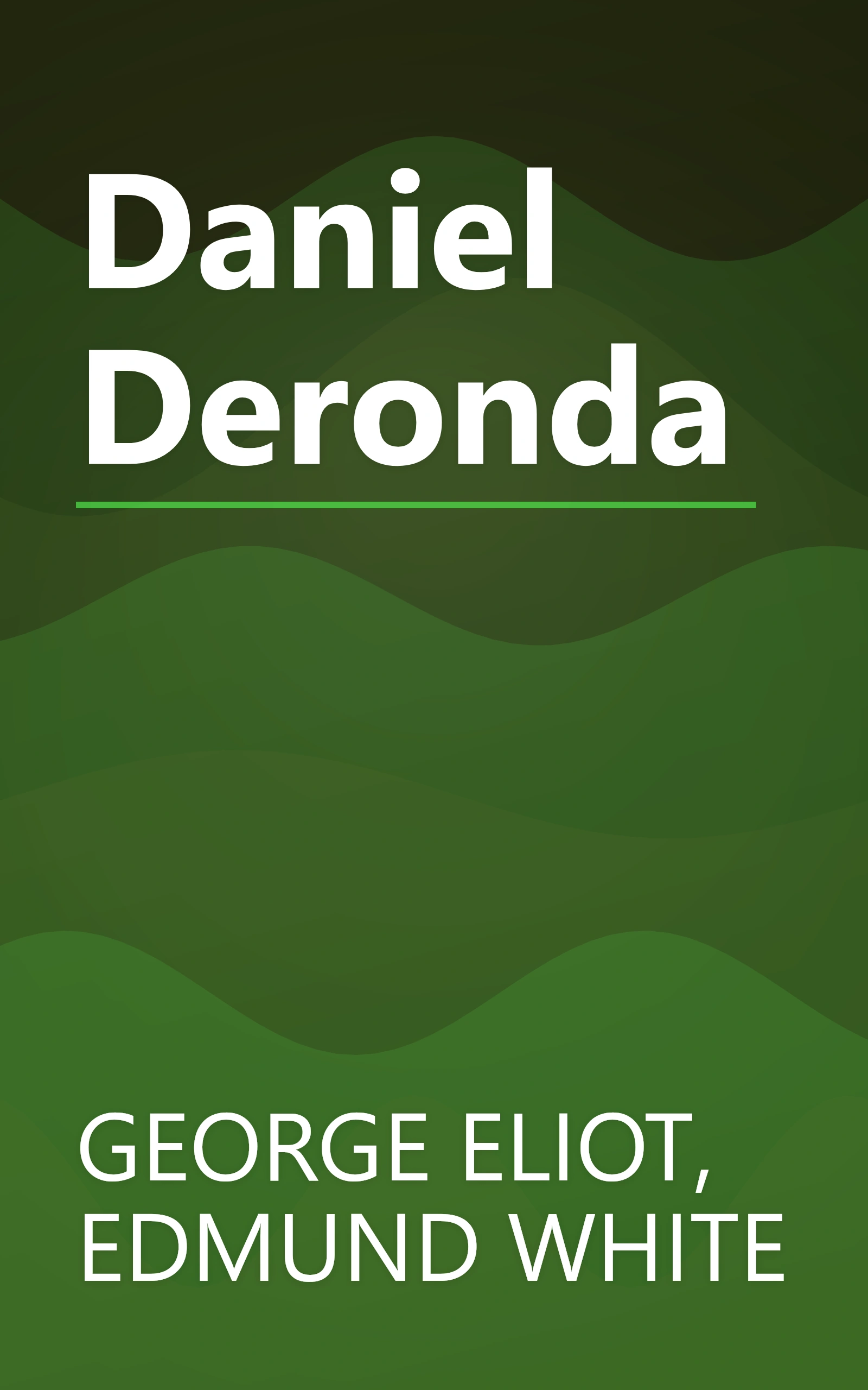 Daniel Deronda book cover