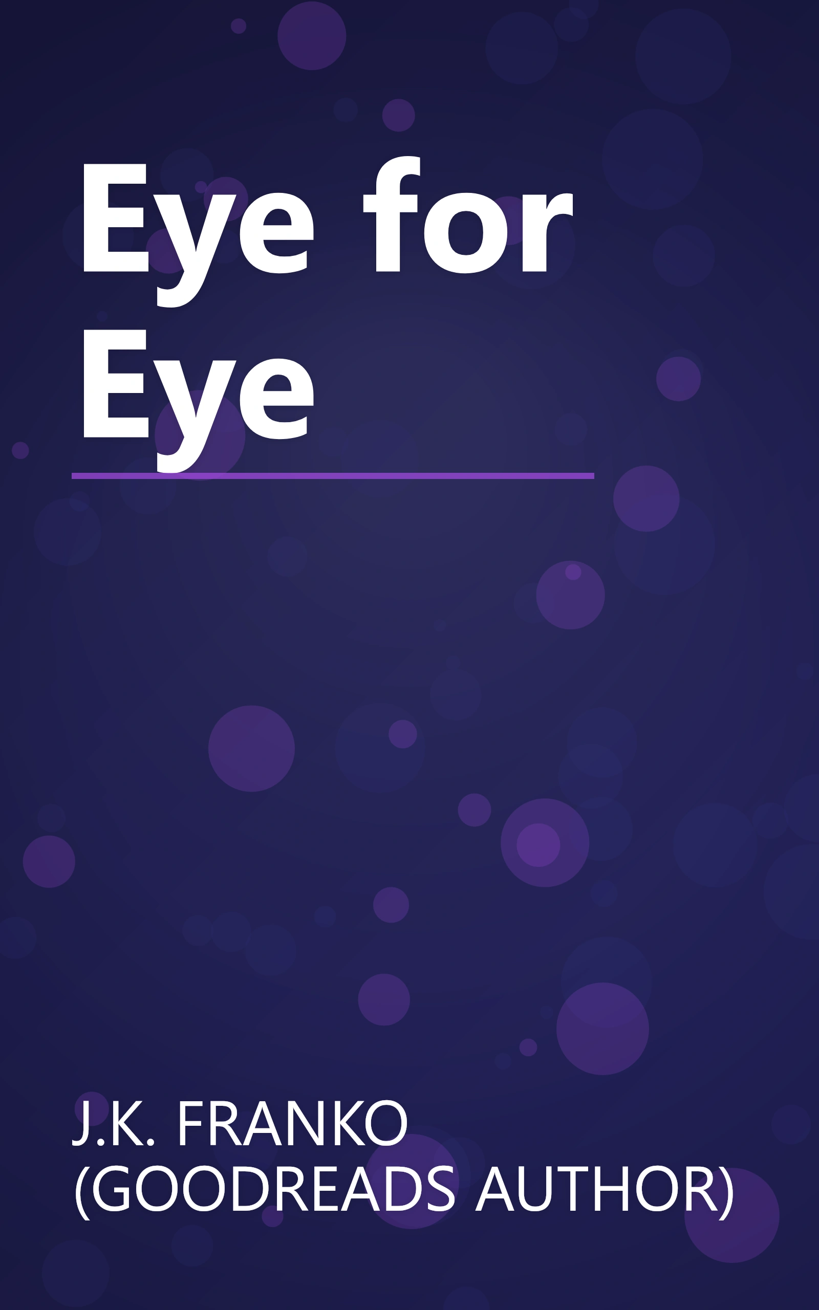 Eye for Eye book cover