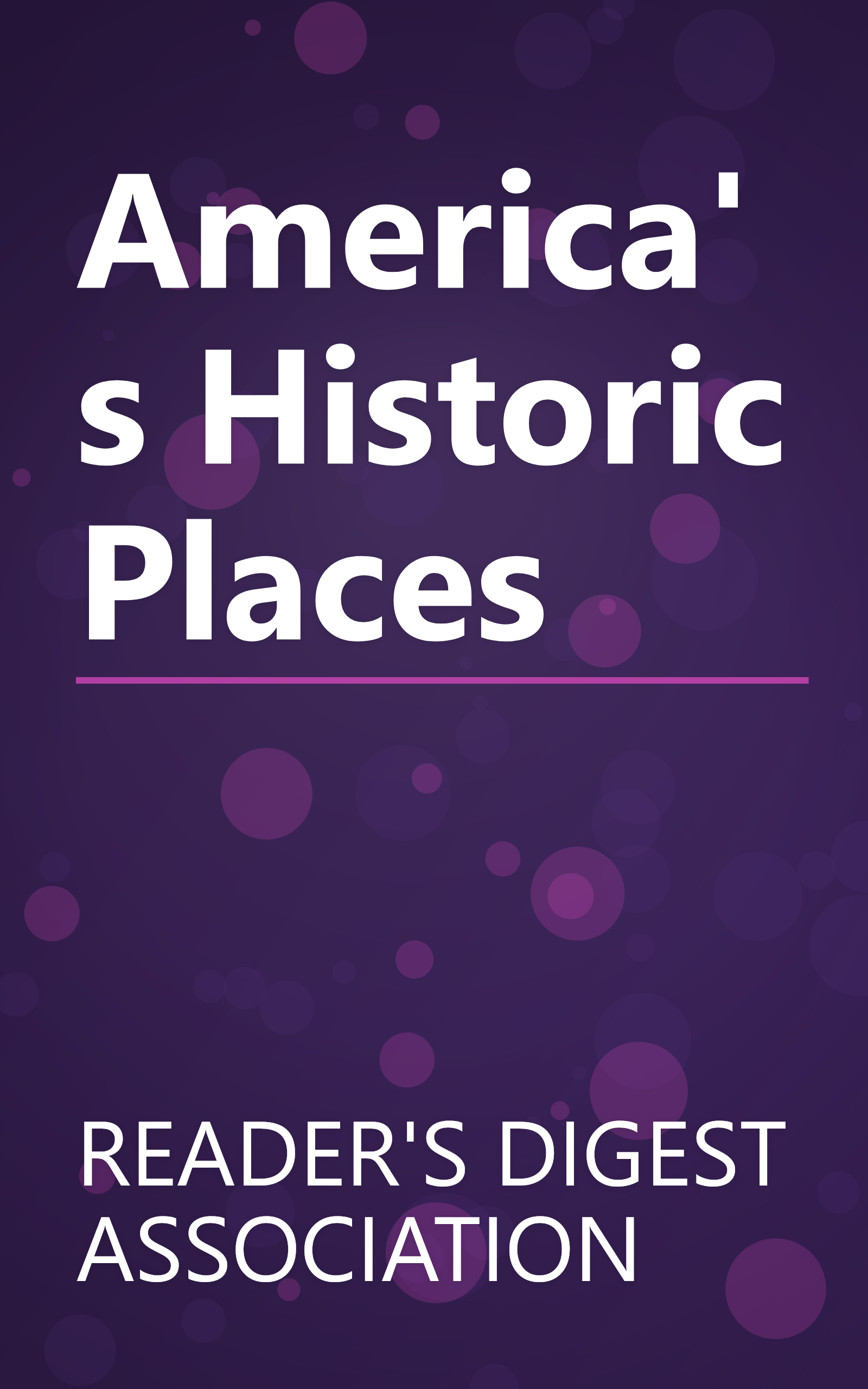 America's Historic Places book cover