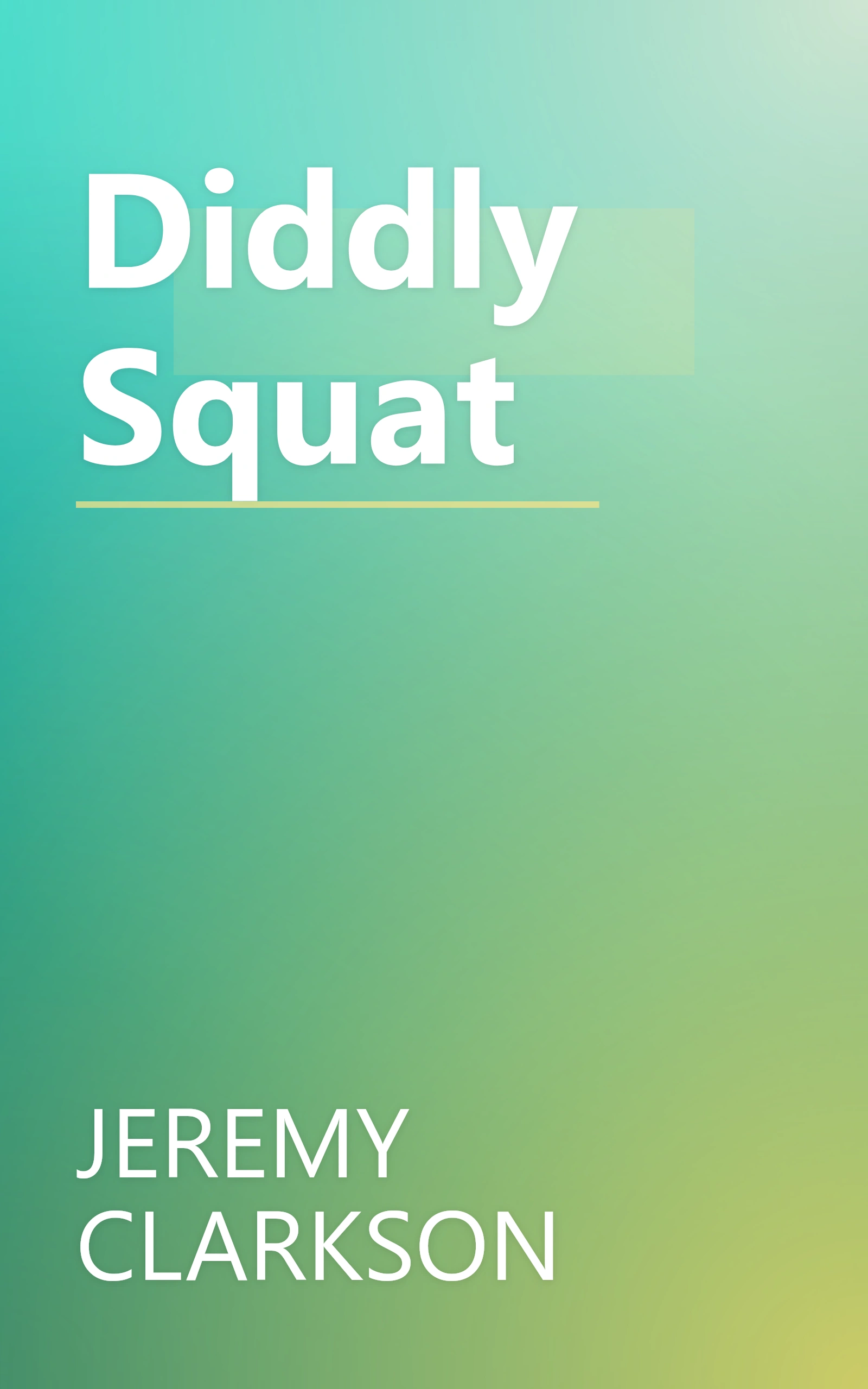 Diddly Squat book cover