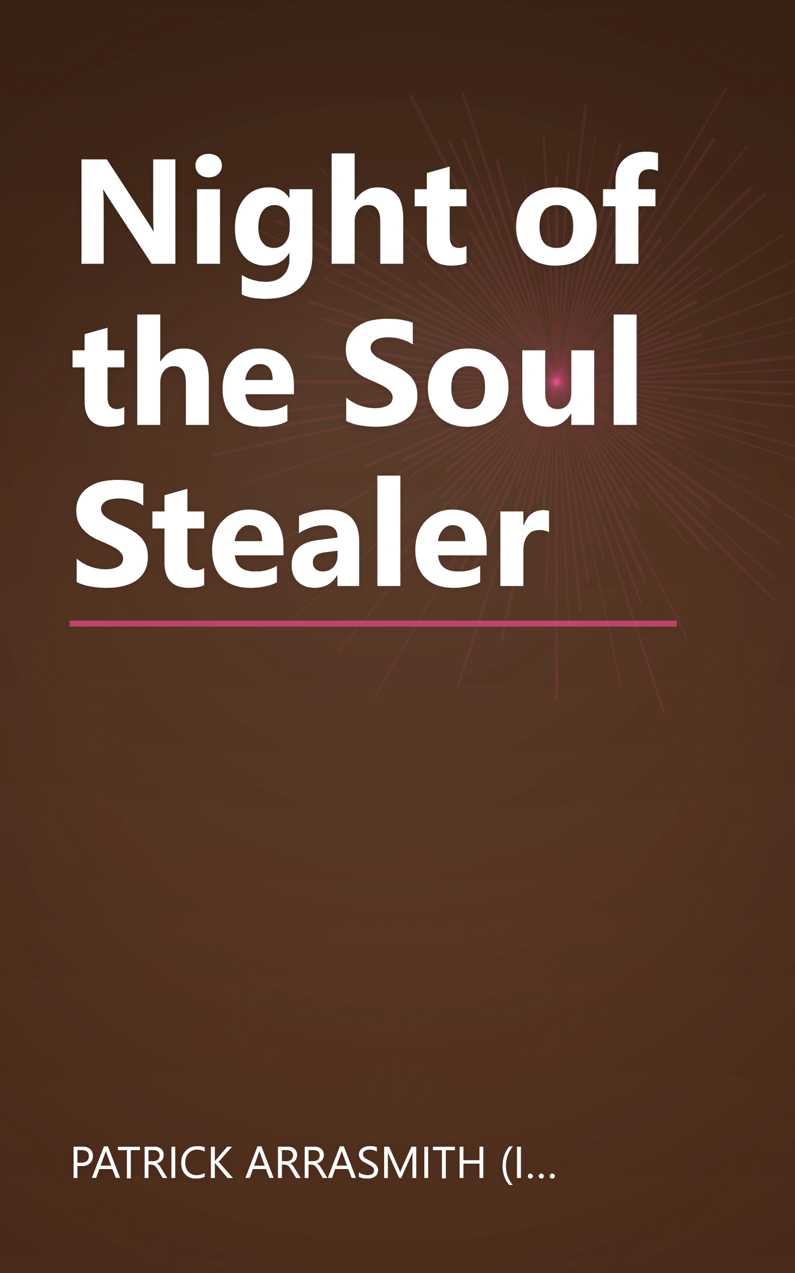 Night of the Soul Stealer book cover