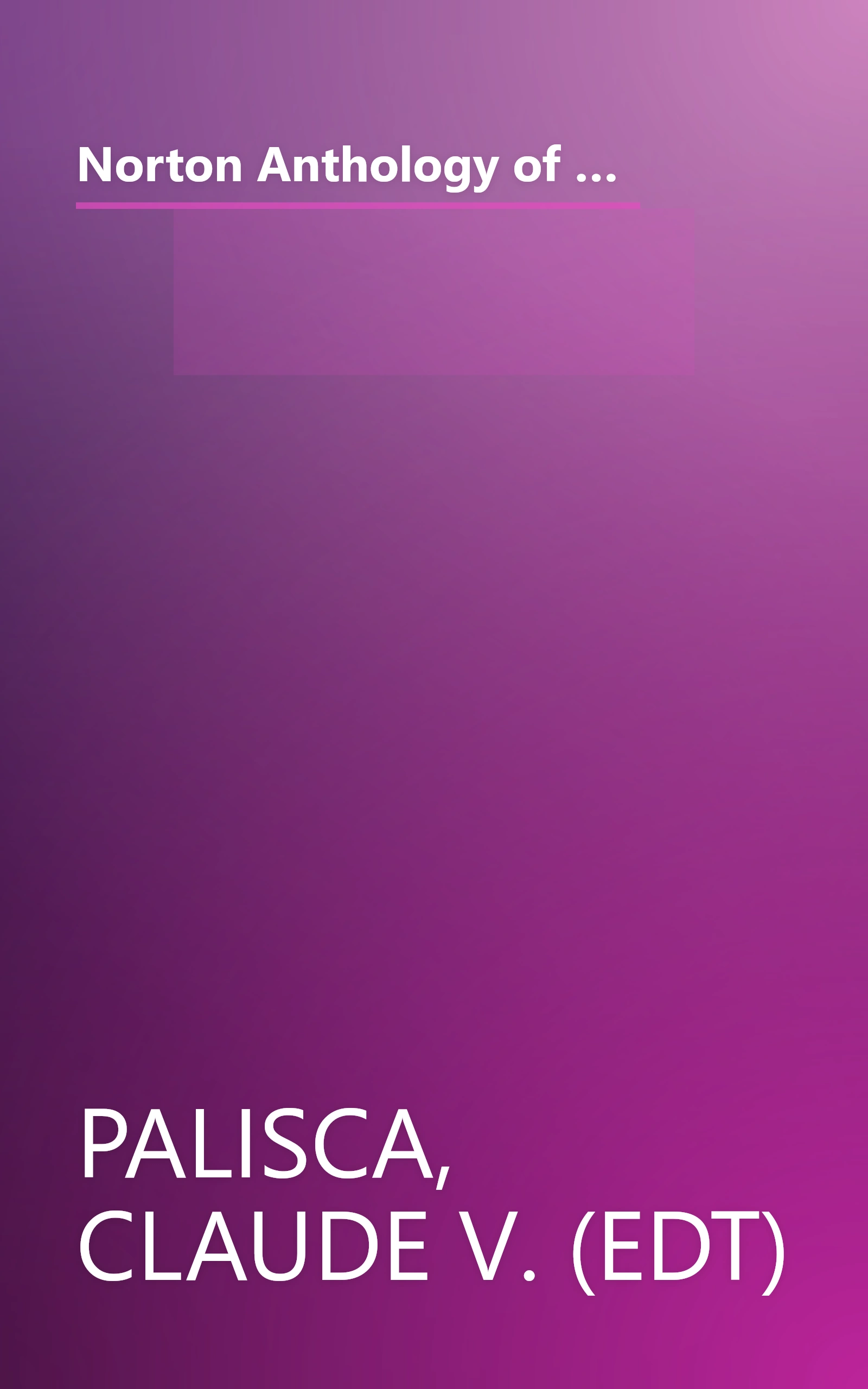 Norton Anthology of Western Music: Classic to Modern (Norton Anthology of Western Music Volume II Series, Volume 2) book cover