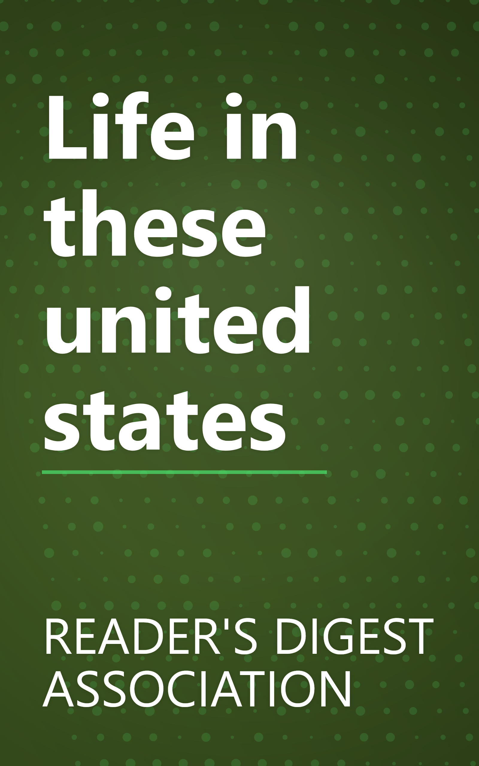 Life in these united states book cover