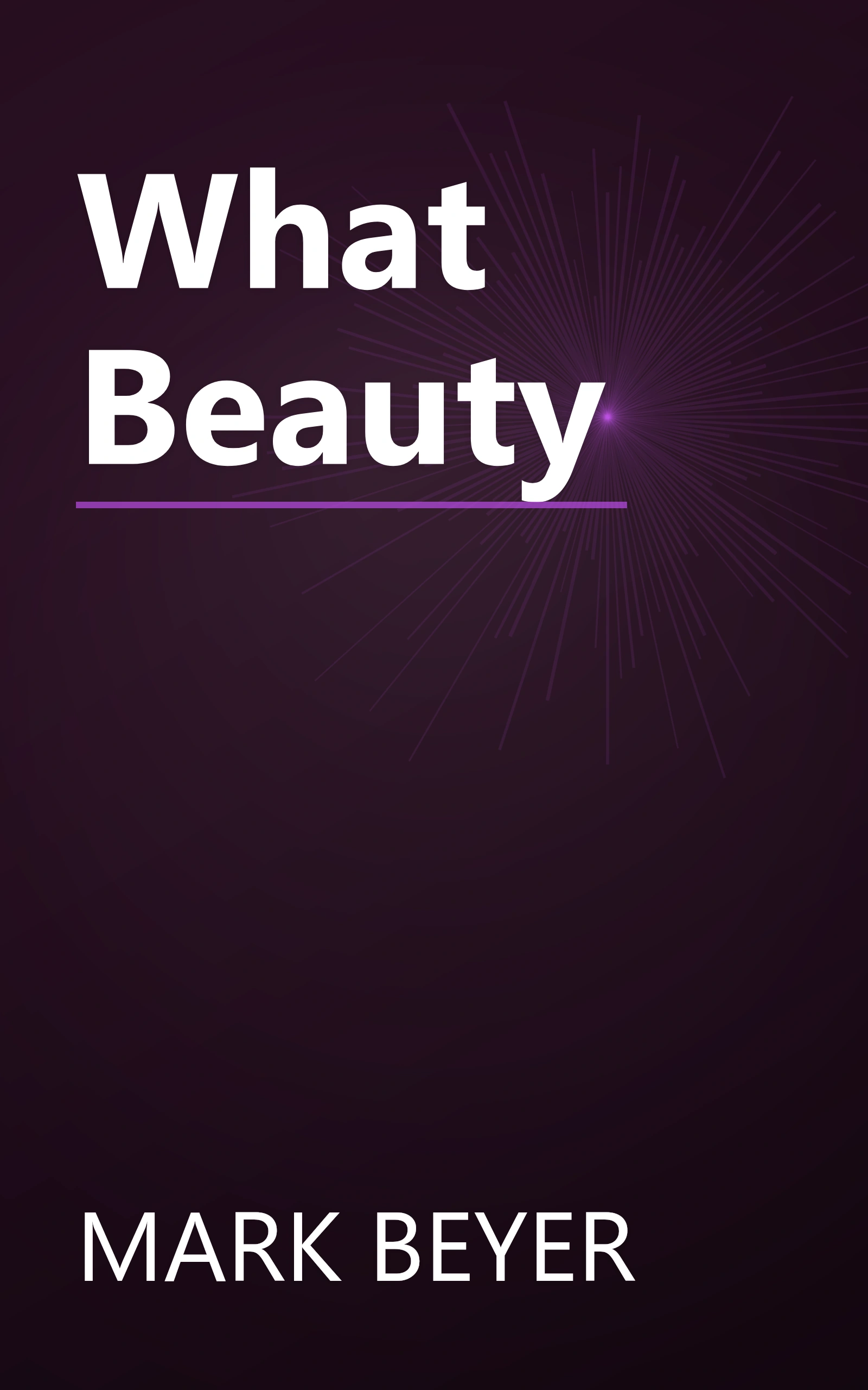What Beauty book cover