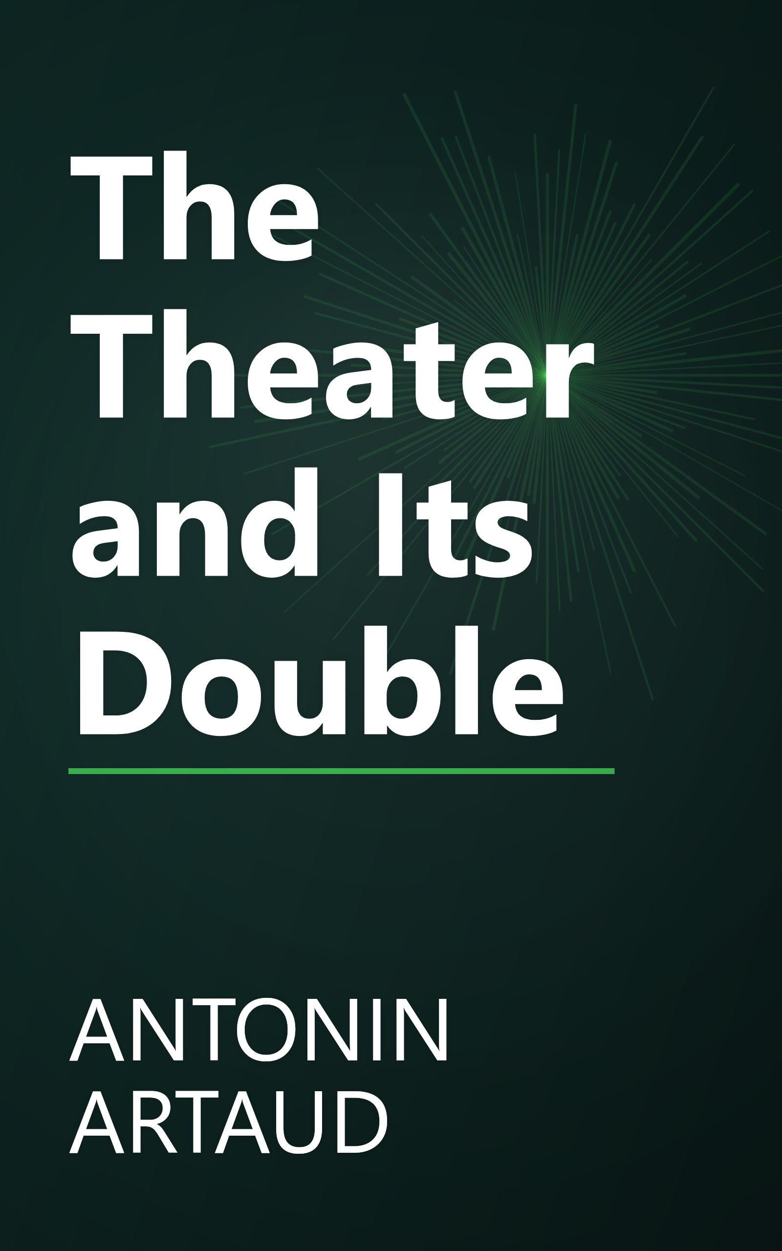 The Theater and Its Double book cover