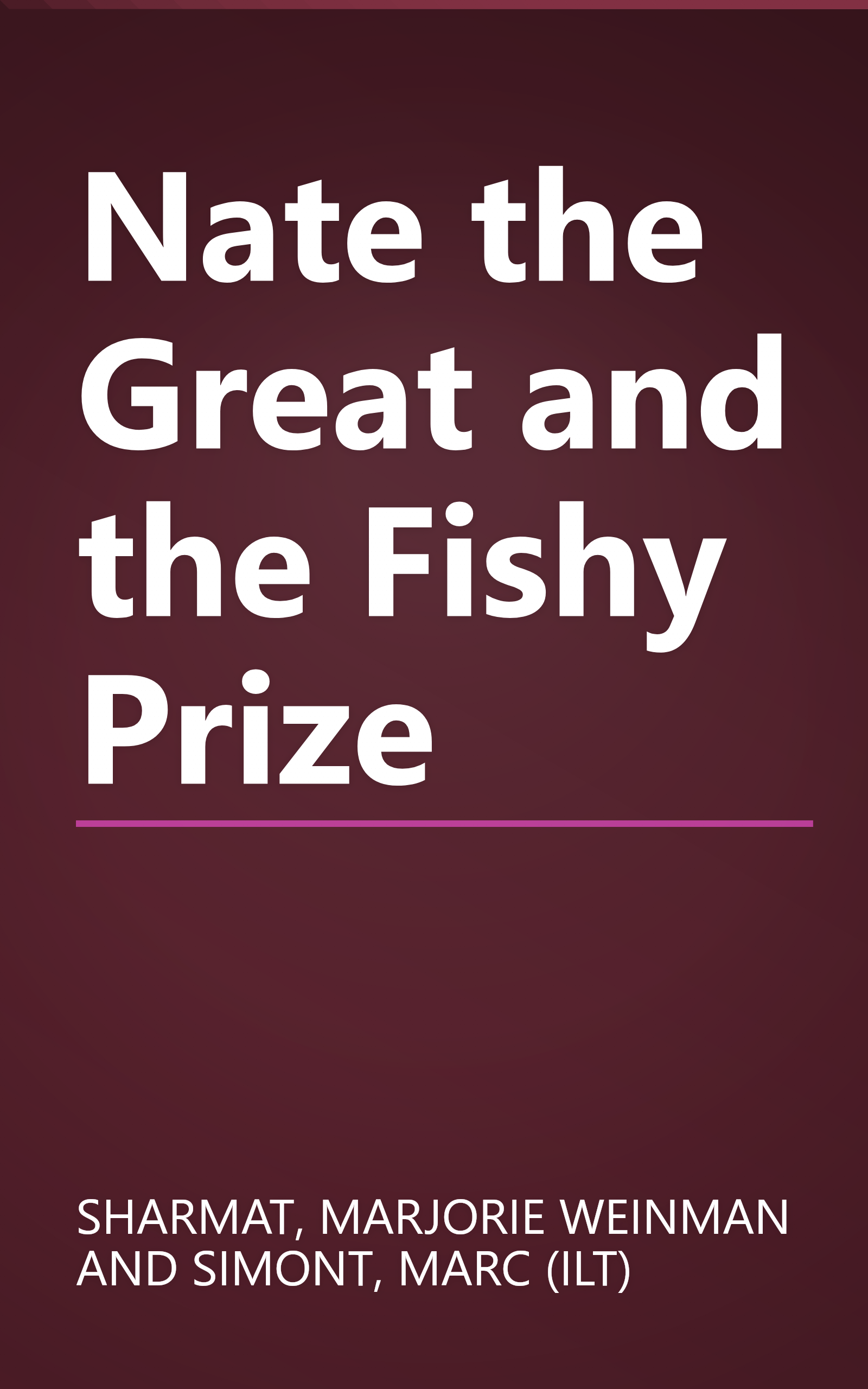 Nate the Great and the Fishy Prize book cover