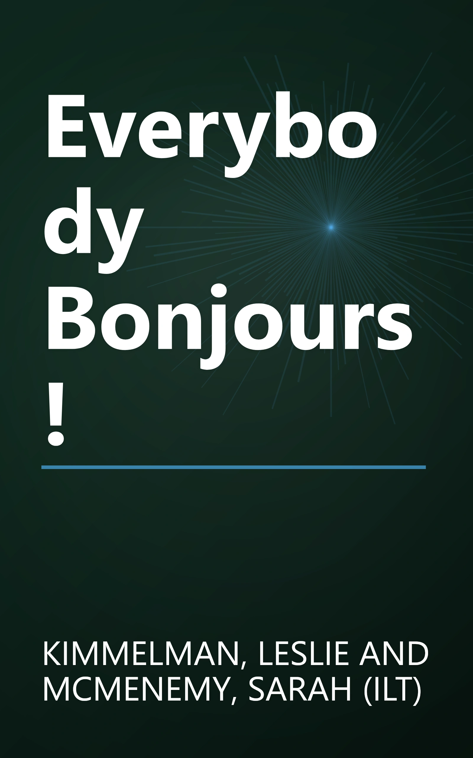 Everybody Bonjours! book cover