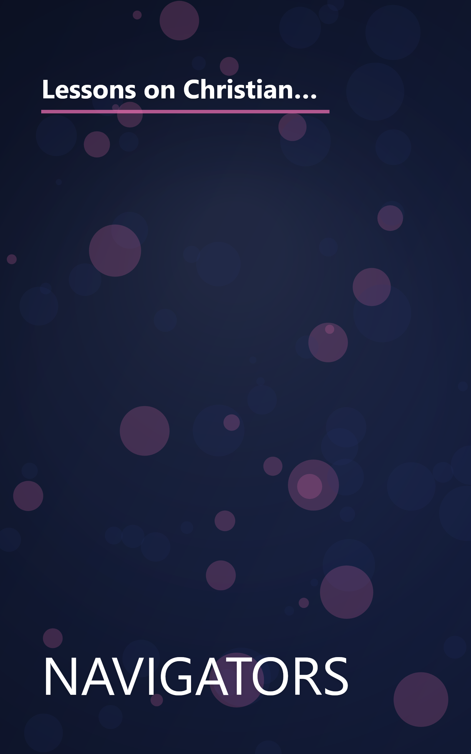 Lessons on Christian Living: Eight Life-Changing Bible Studies and Memory Verses for Growing Christians (Growing in Christ) book cover