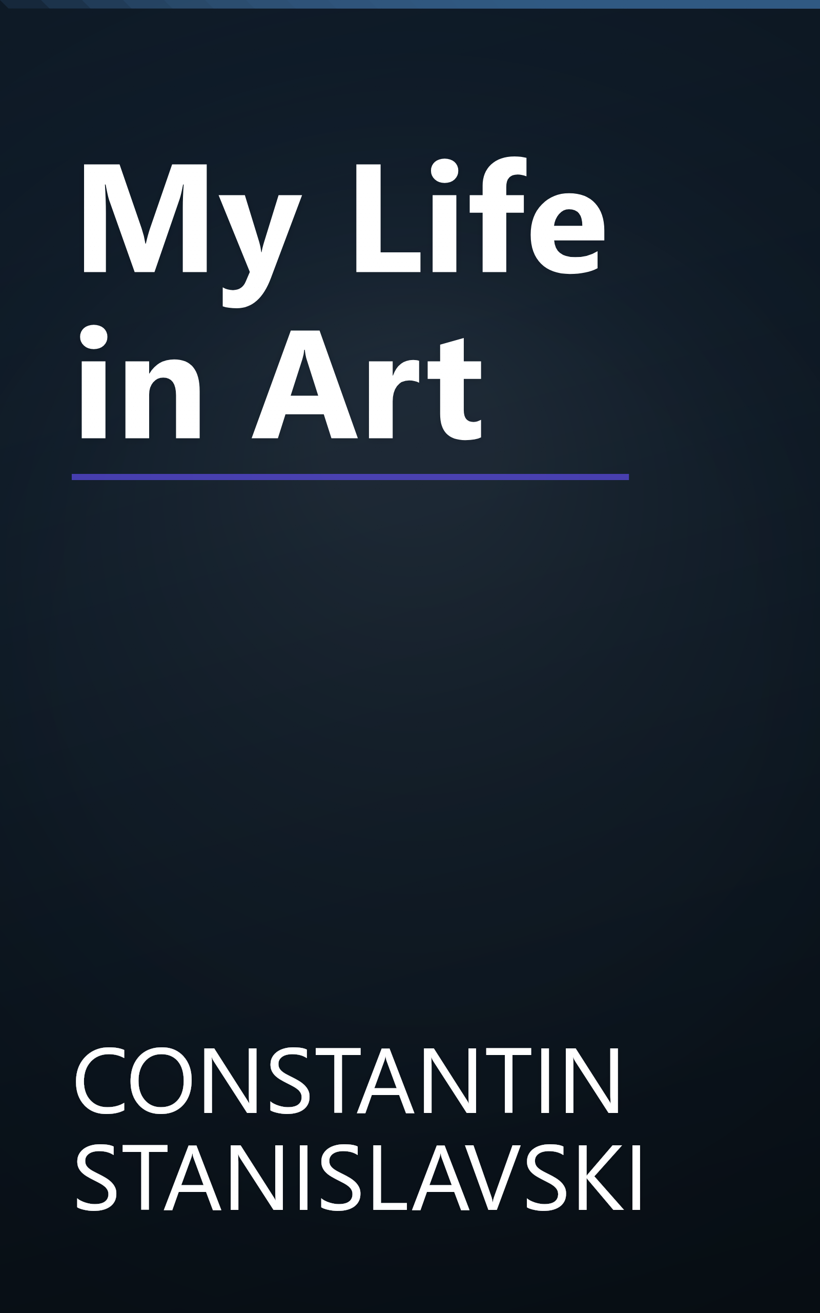 My Life in Art book cover