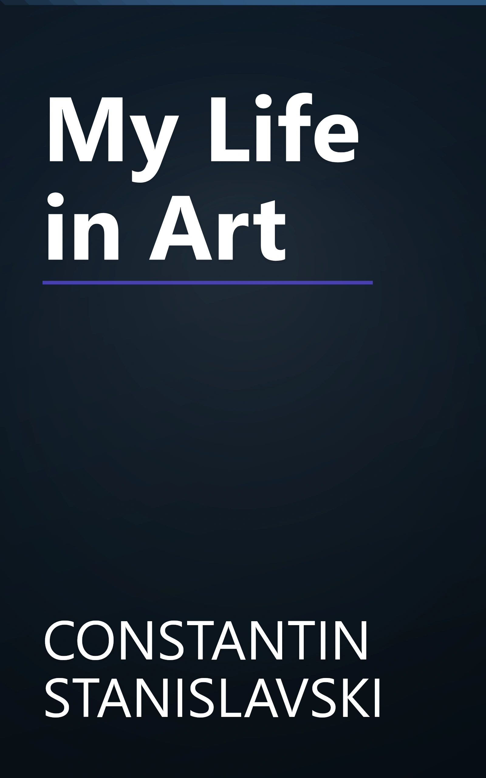 My Life in Art book cover
