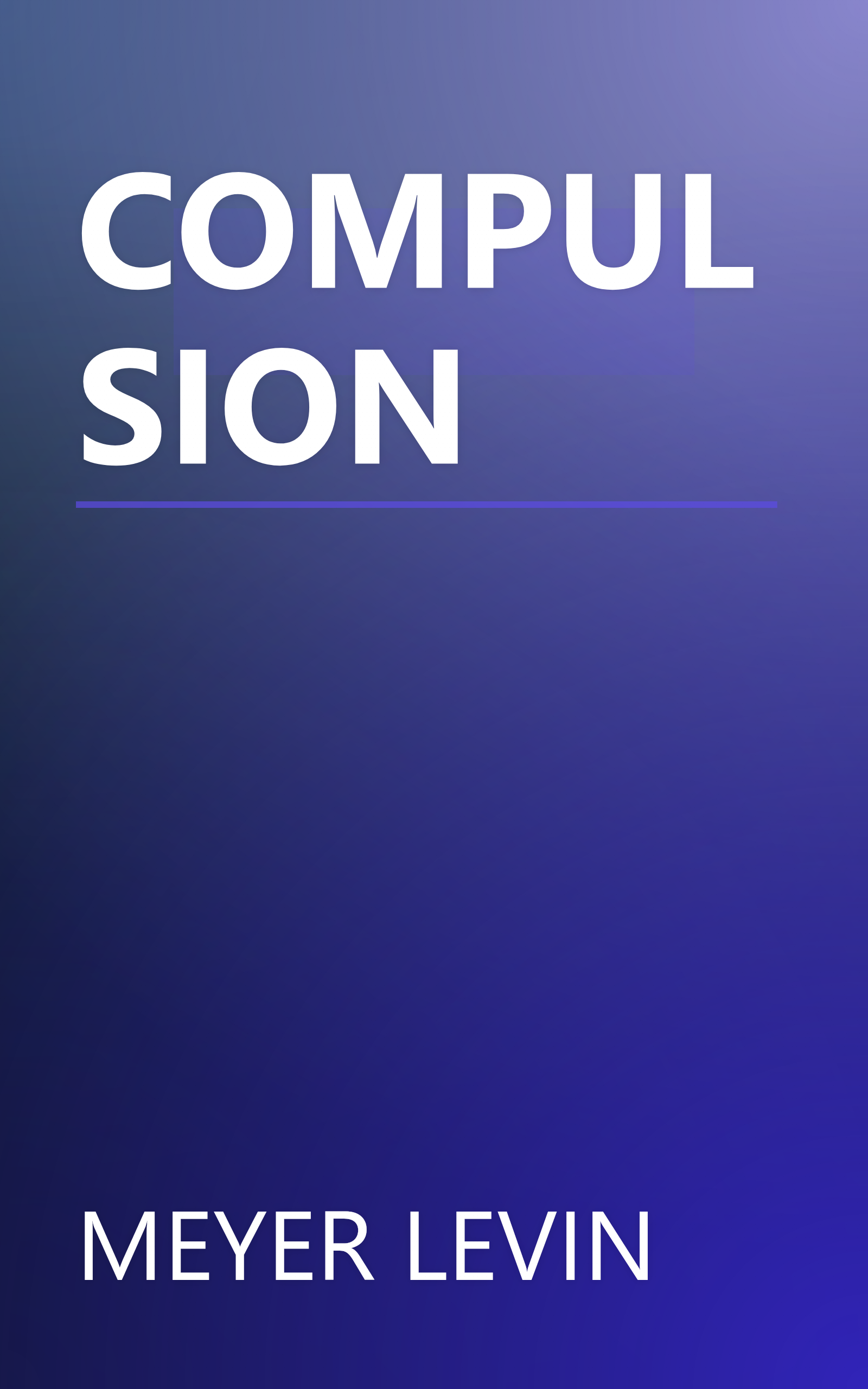 COMPULSION book cover