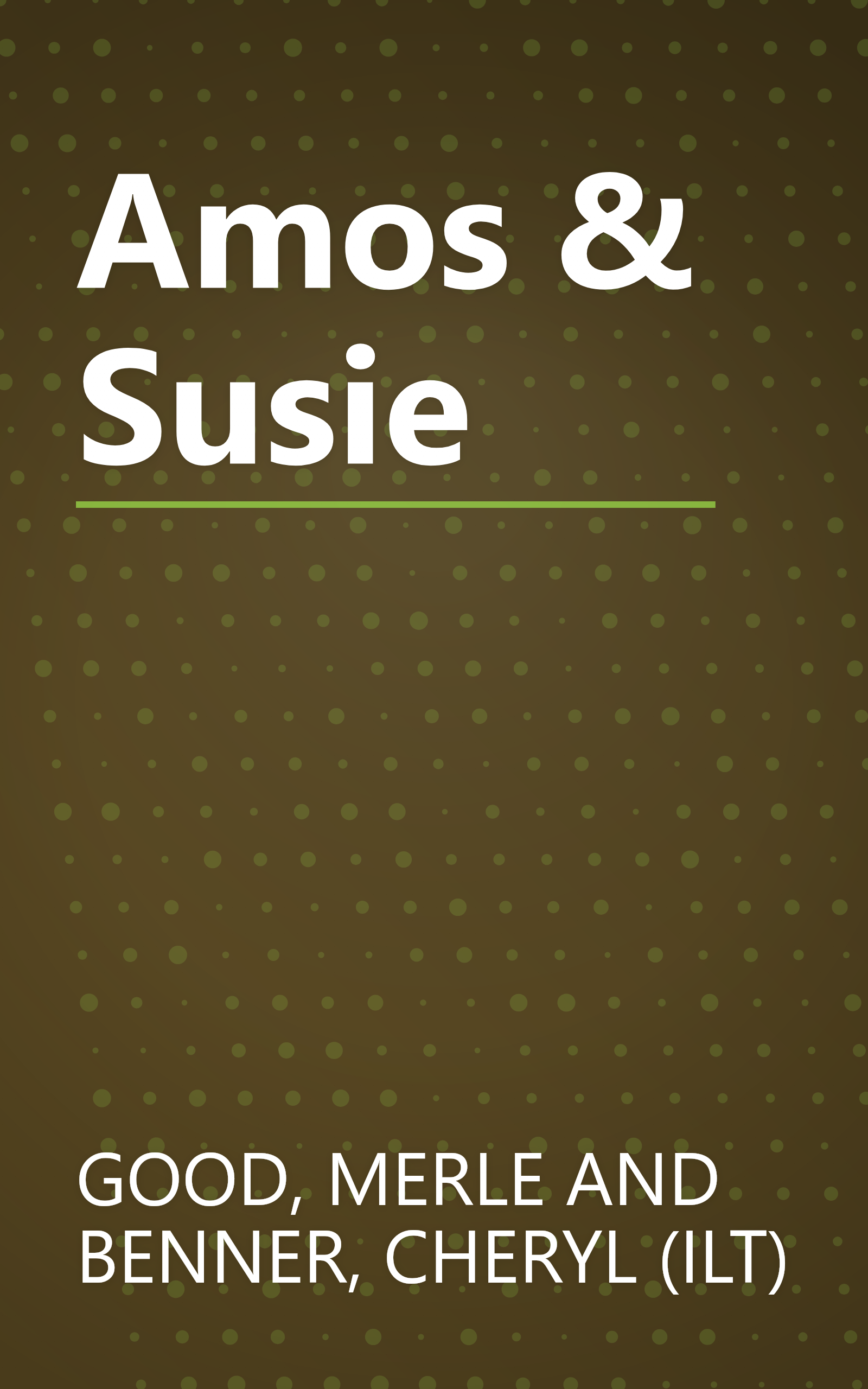 Amos & Susie book cover