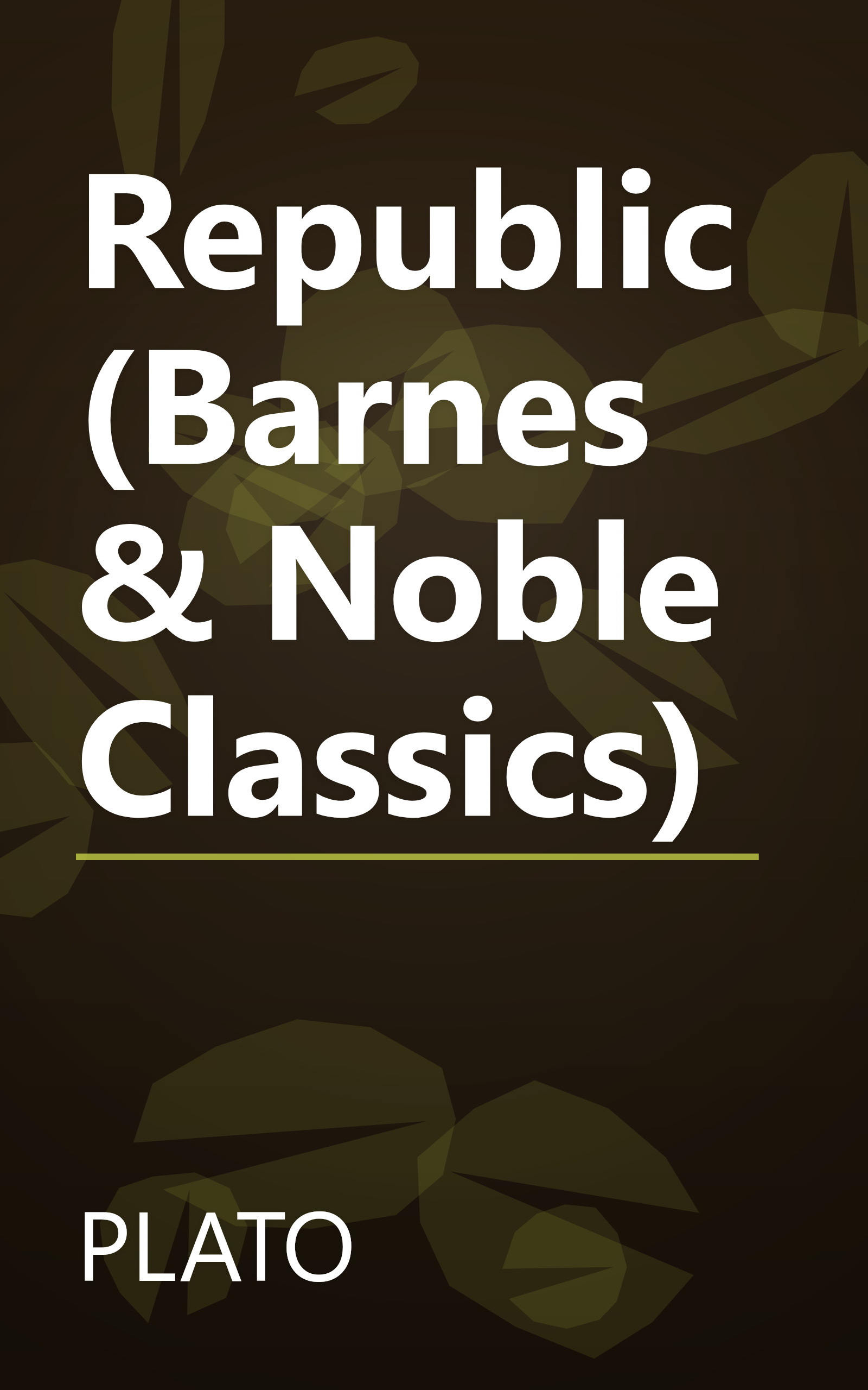 Republic (Barnes & Noble Classics) book cover
