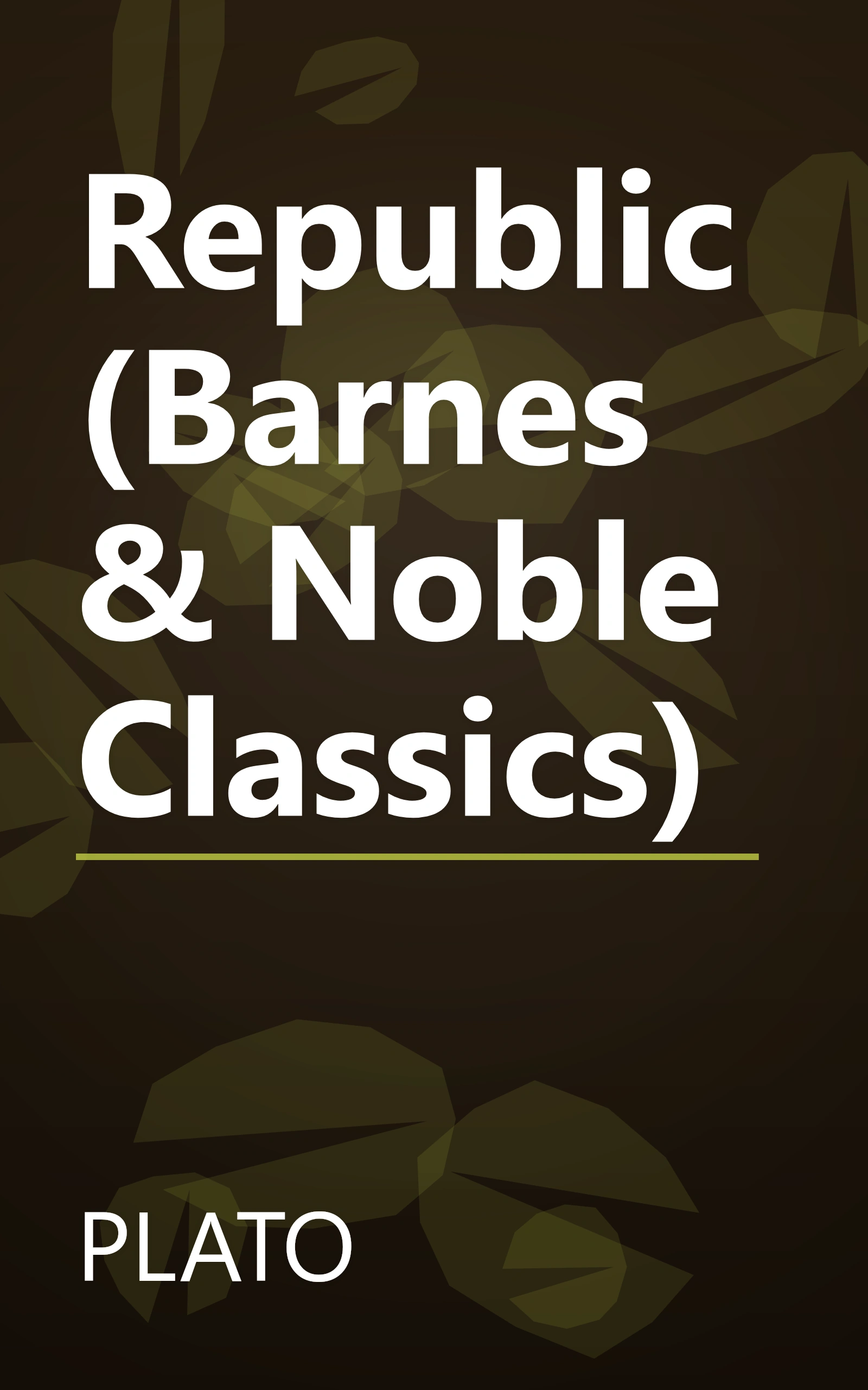 Republic (Barnes & Noble Classics) book cover