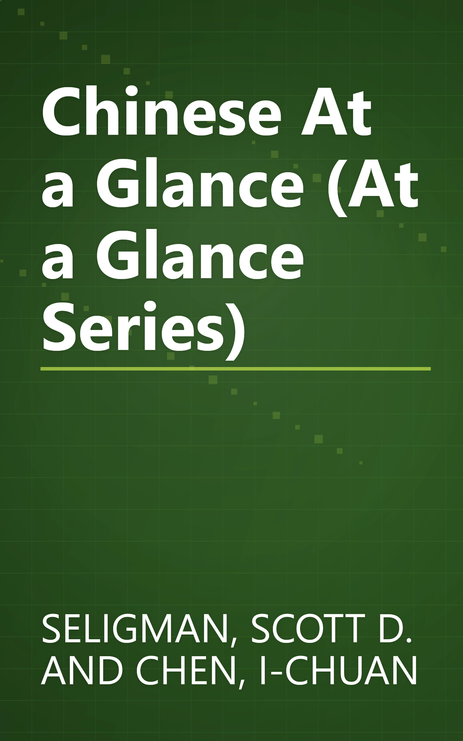 Chinese At a Glance (At a Glance Series) book cover