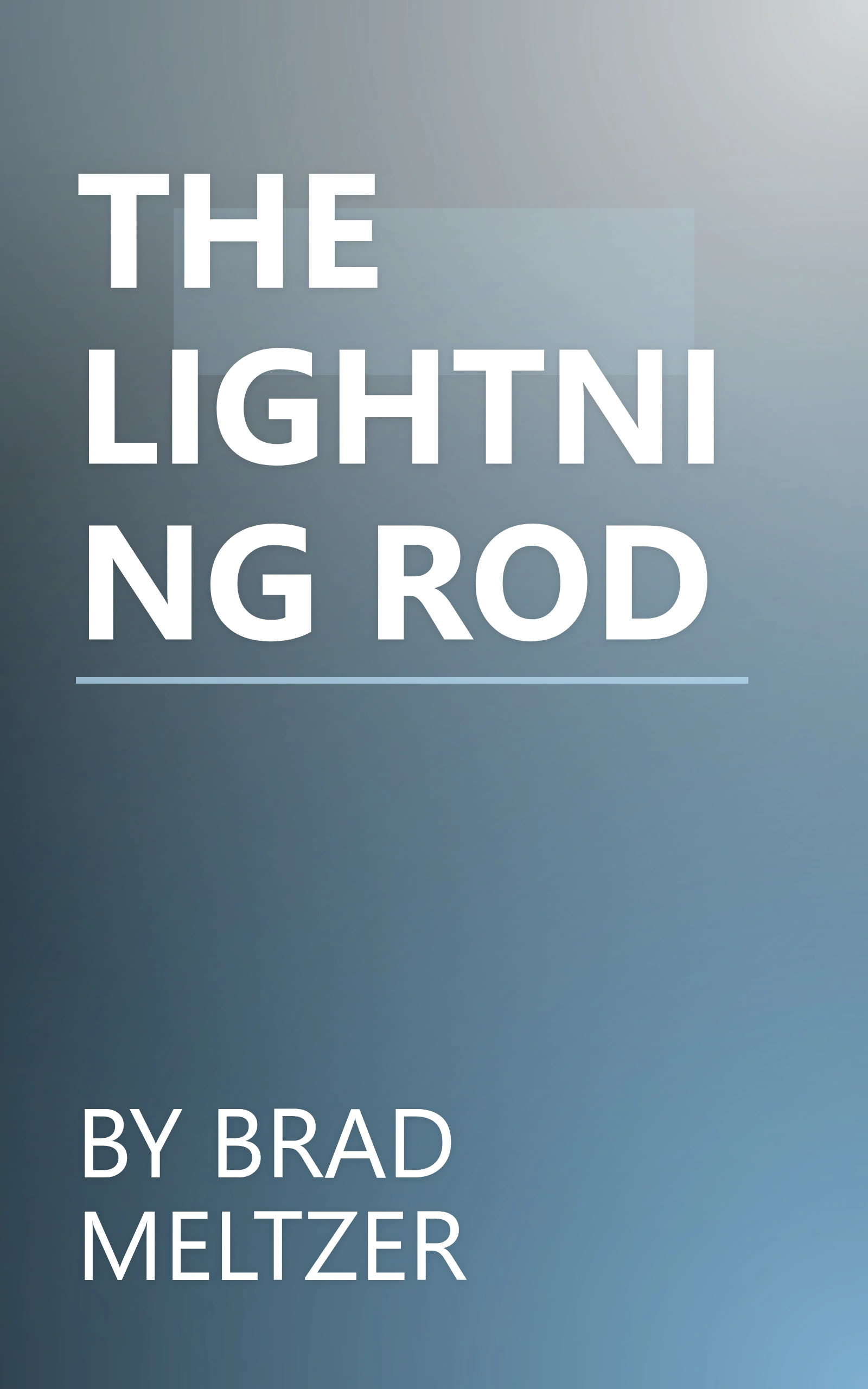 THE LIGHTNING ROD book cover