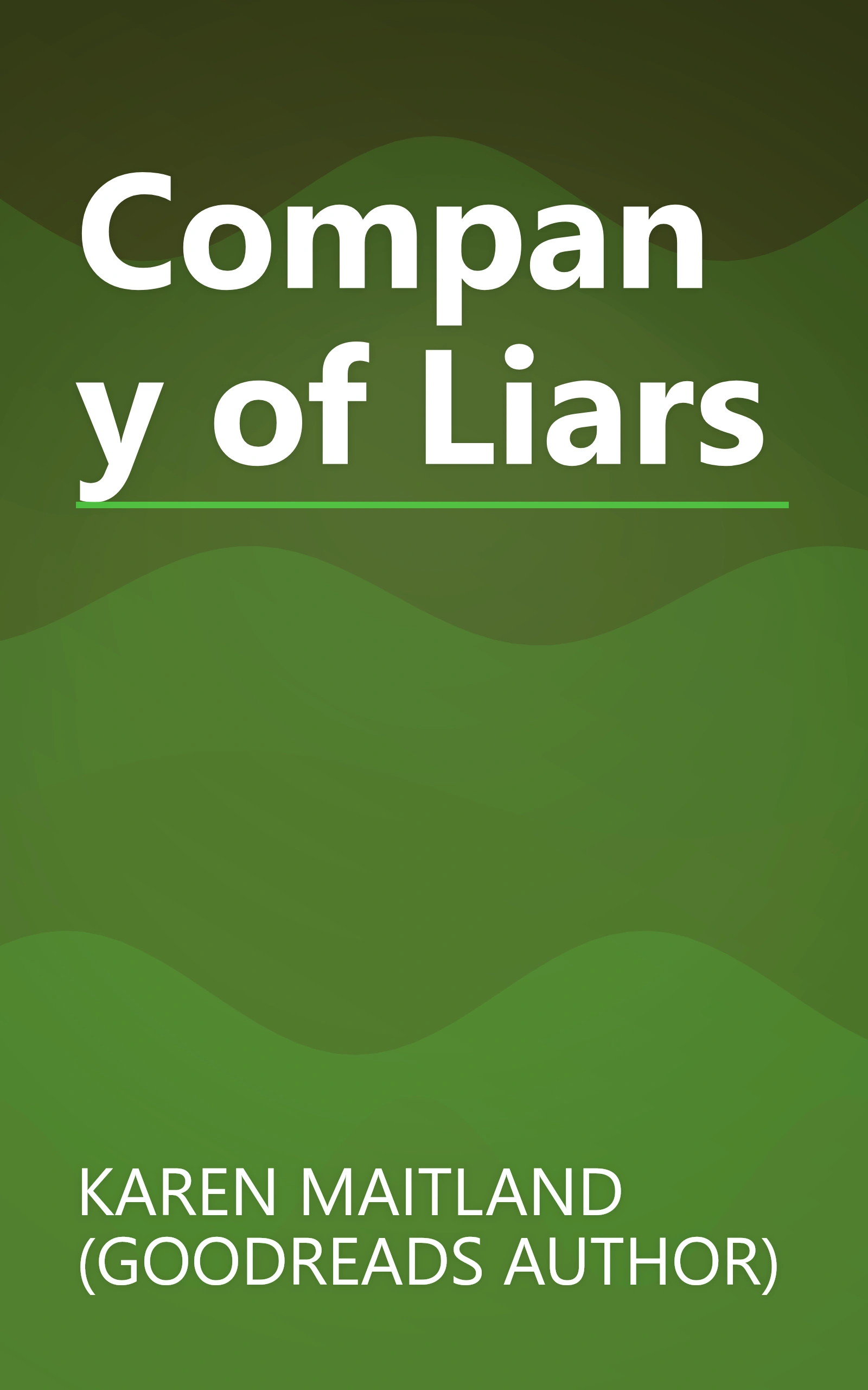 Company of Liars book cover