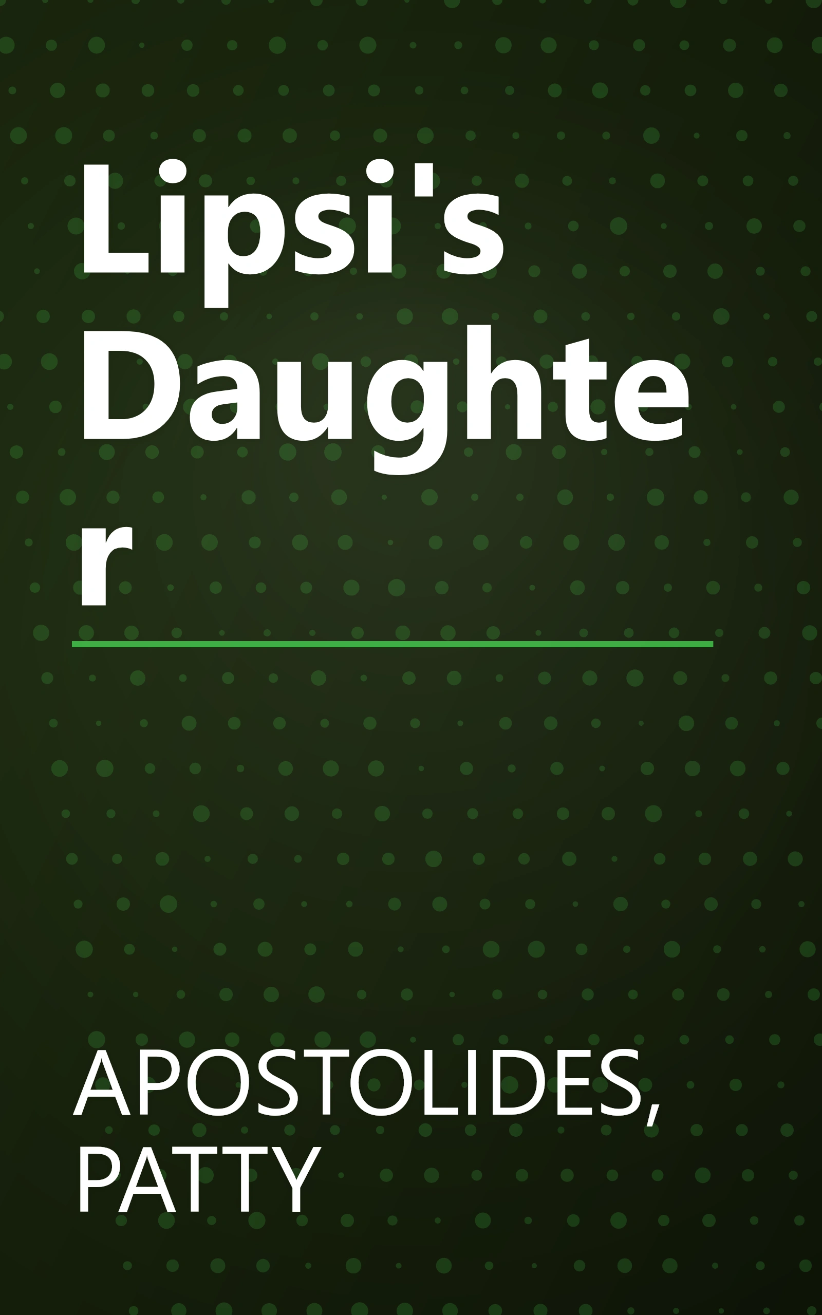 Lipsi's Daughter book cover