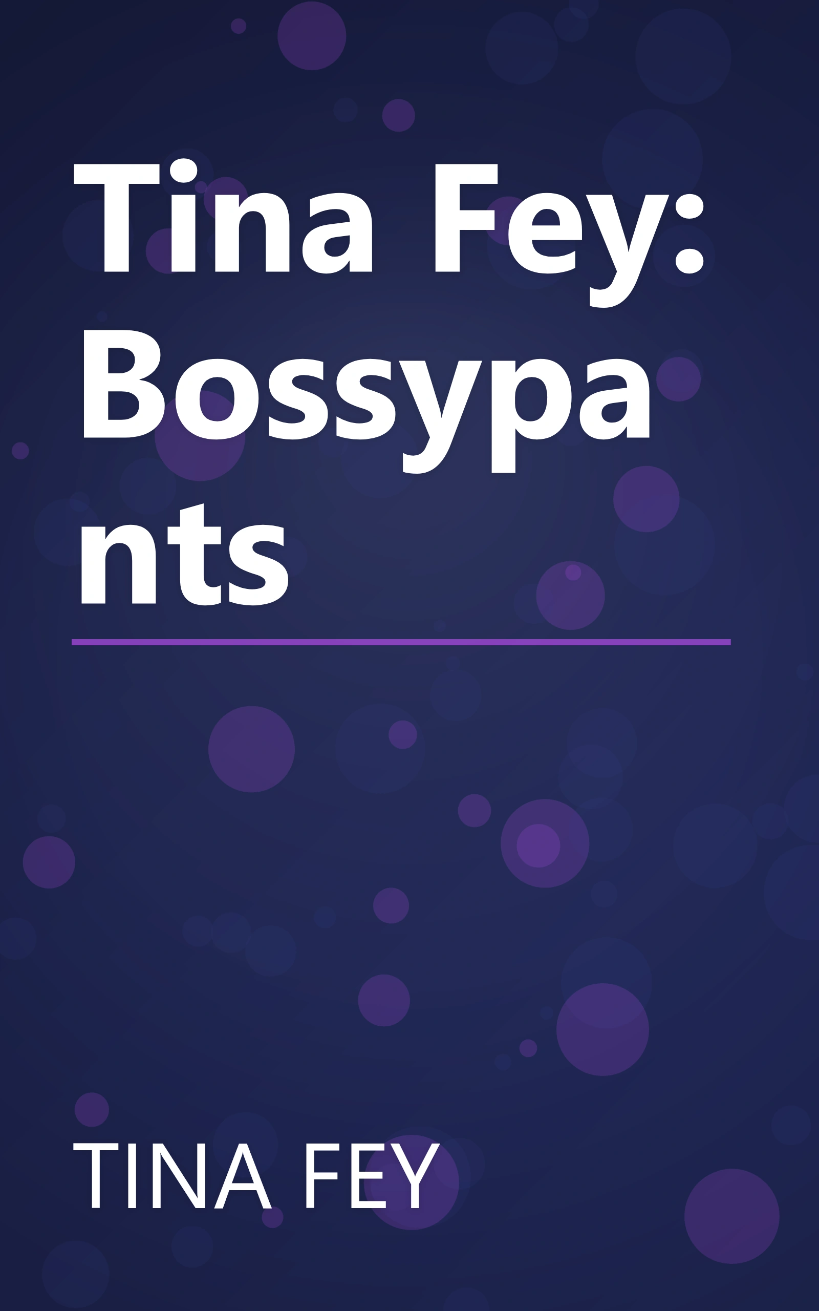 Tina Fey: Bossypants book cover