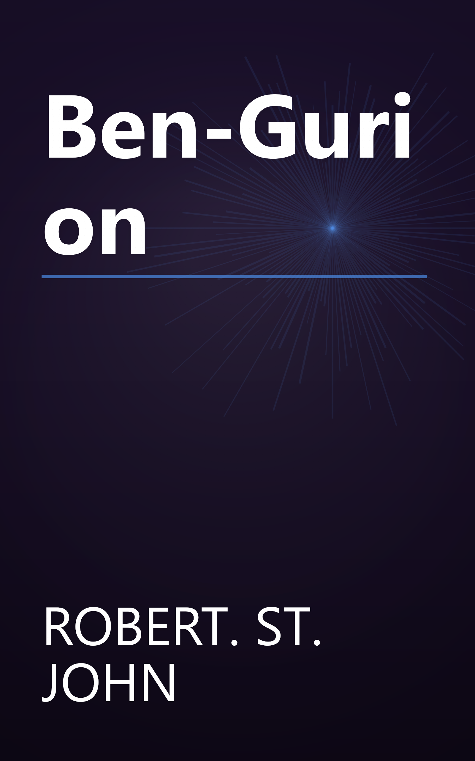 Ben-Gurion book cover