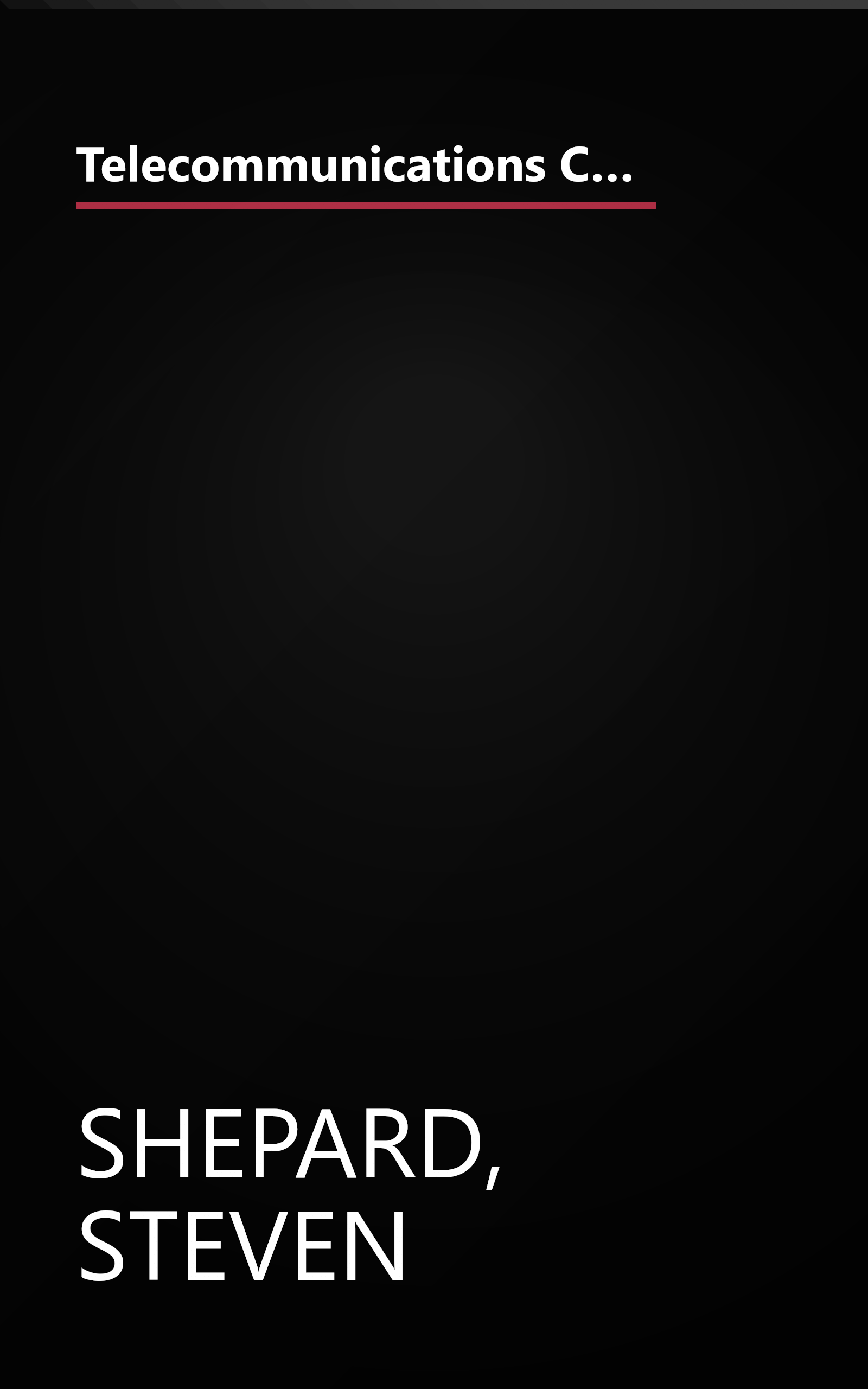 Telecommunications Convergence: How to Profit from the Convergence of Technologies, Services, and Companies book cover